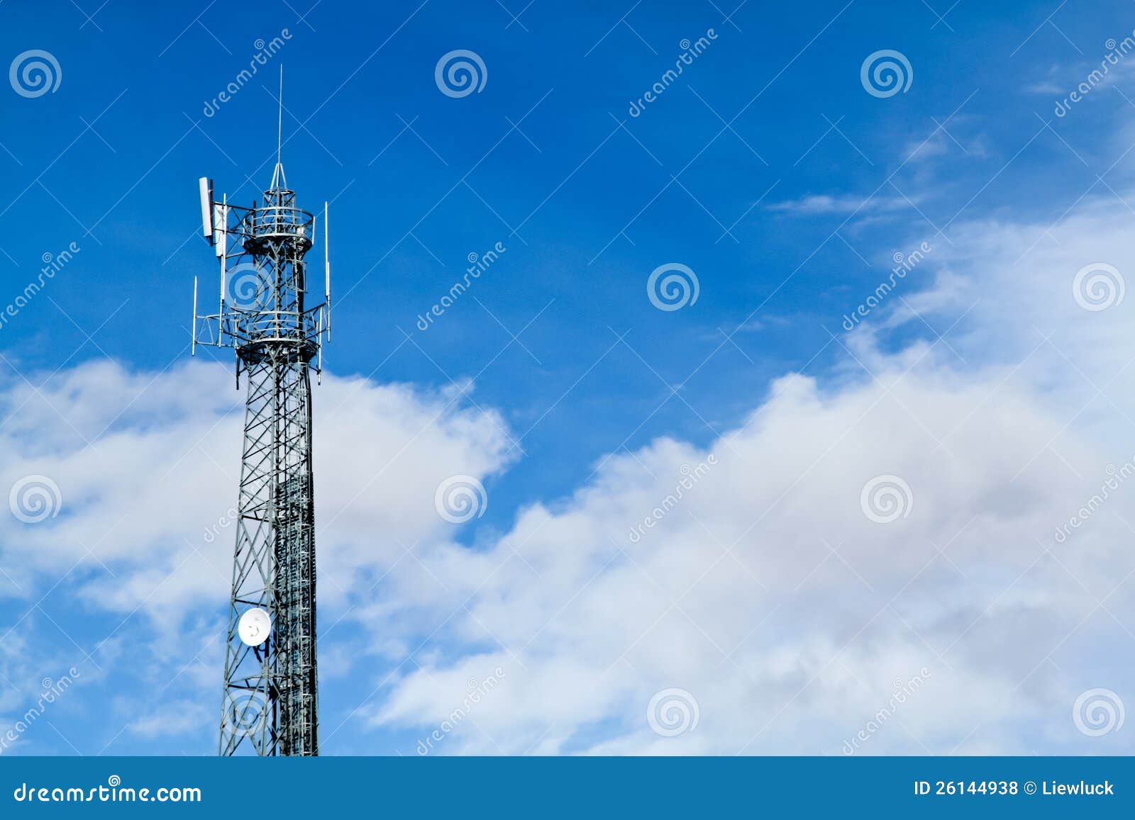 Tour de transmission photo stock. Image du industrie - 26144938