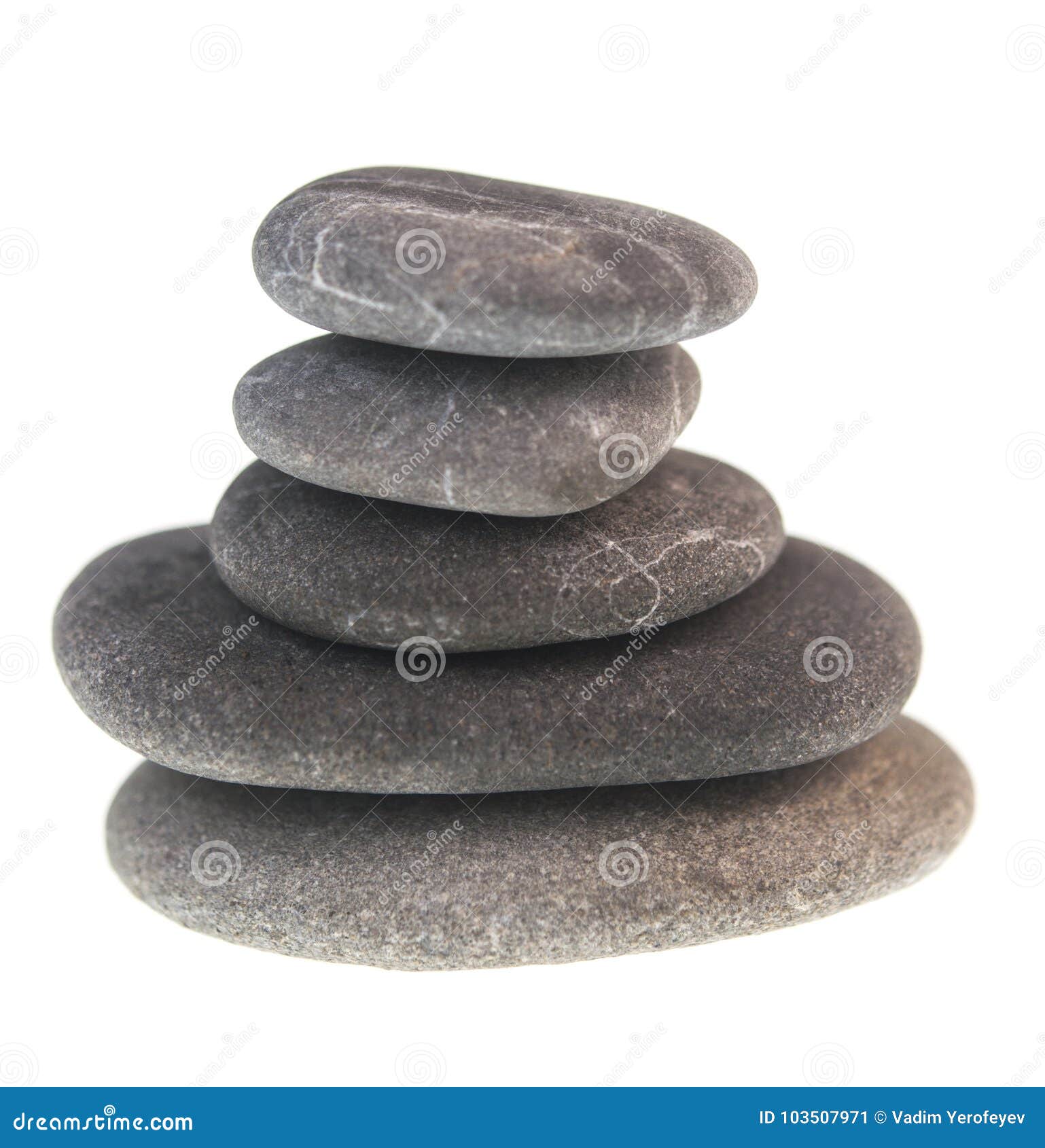 Tour En Pierre D'isolement Sur Le Blanc Image stock - Image du ...