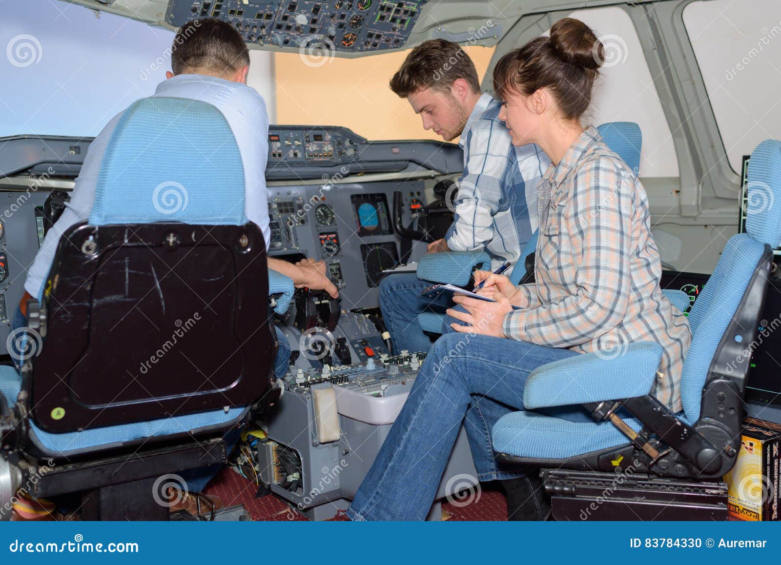 Tour inside cockpit stock photo. Image of tour, endorsement - 83784330