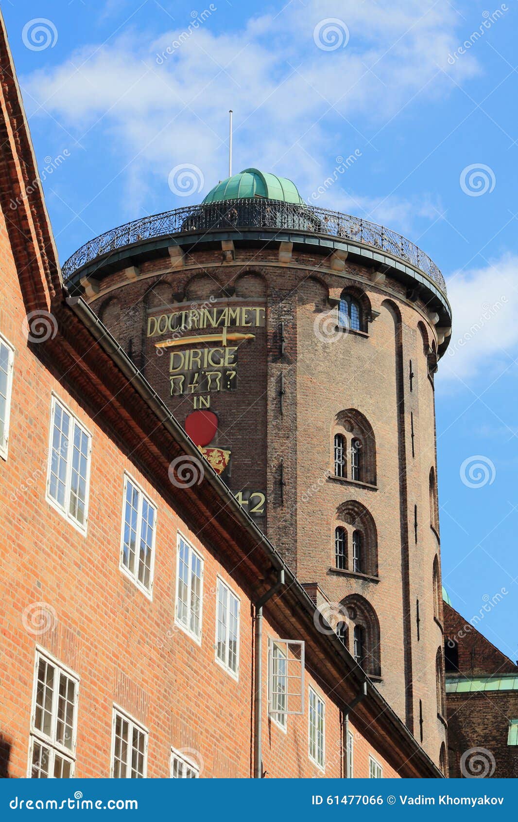 Tour Ronde Copenhague, Danemark Photo stock - Image du symbole ...