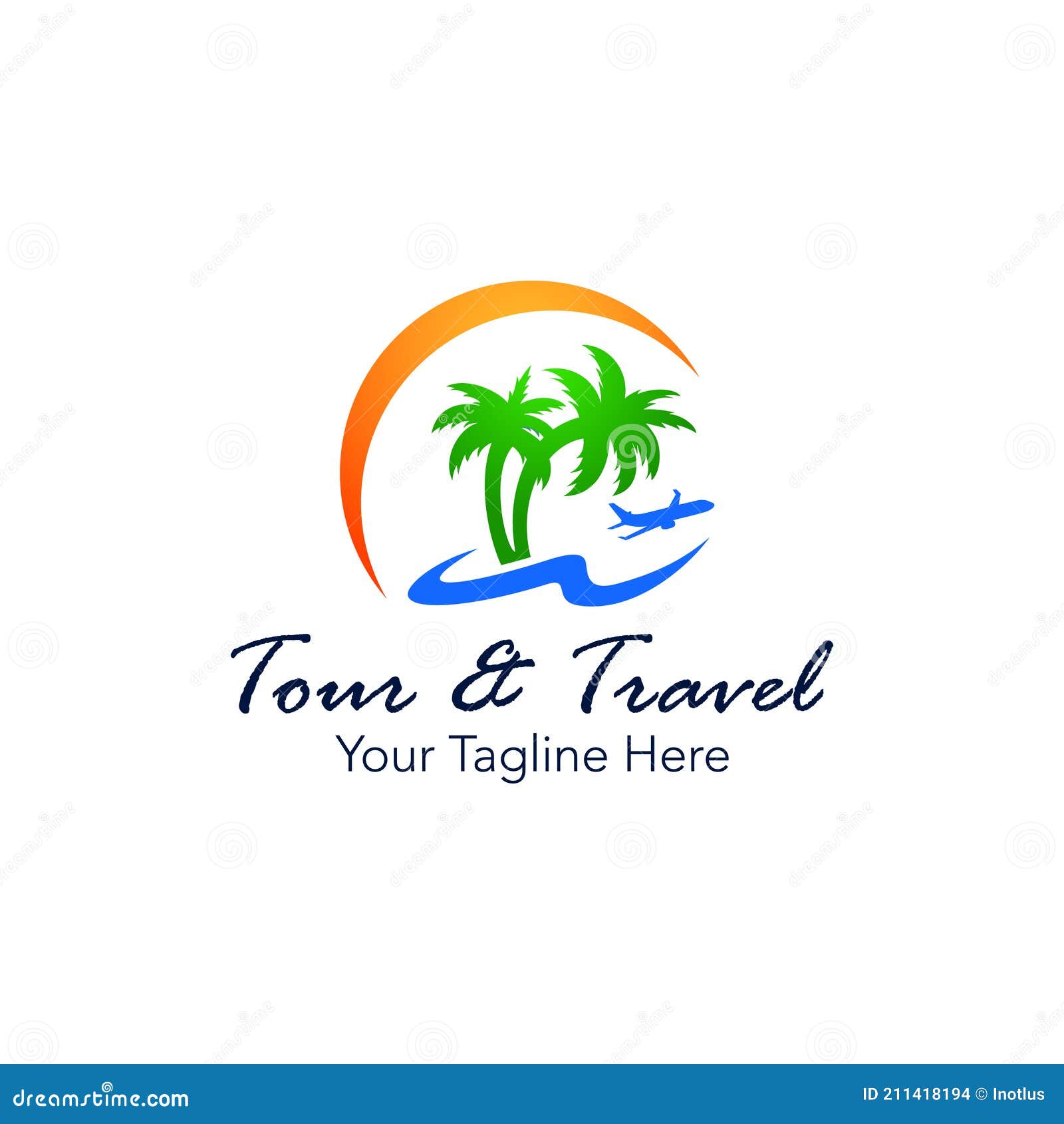 Tour and Travel Logo Template Stock Vector - Illustration of management ...