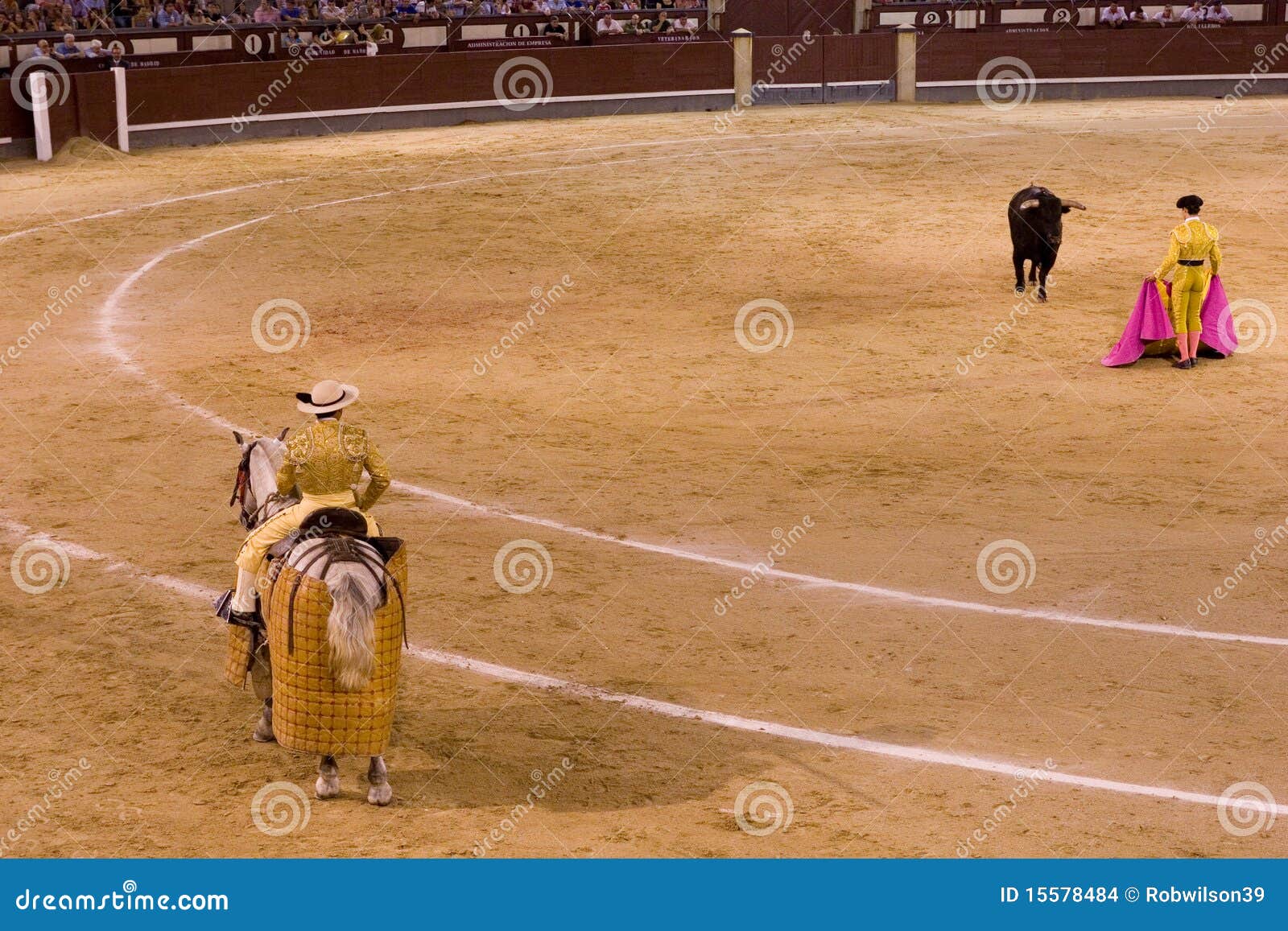 Tourada imagem de stock editorial. Imagem de madri, irritado - 15578484