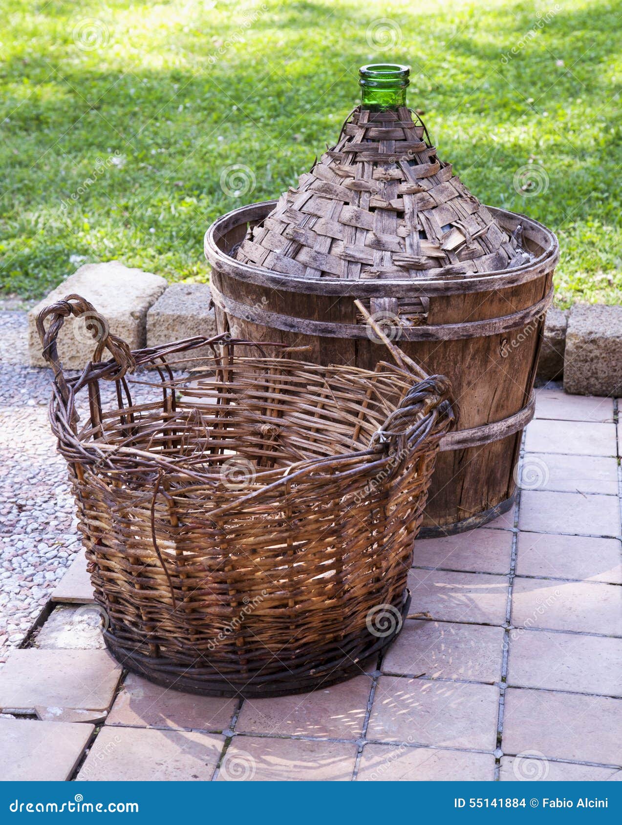 Tourie photo stock. Image du panier, glace, boisson, vieux - 55141884