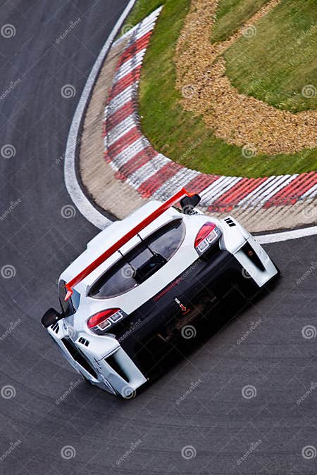 Touring car on track stock photo. Image of rapidly, speeding - 10438660