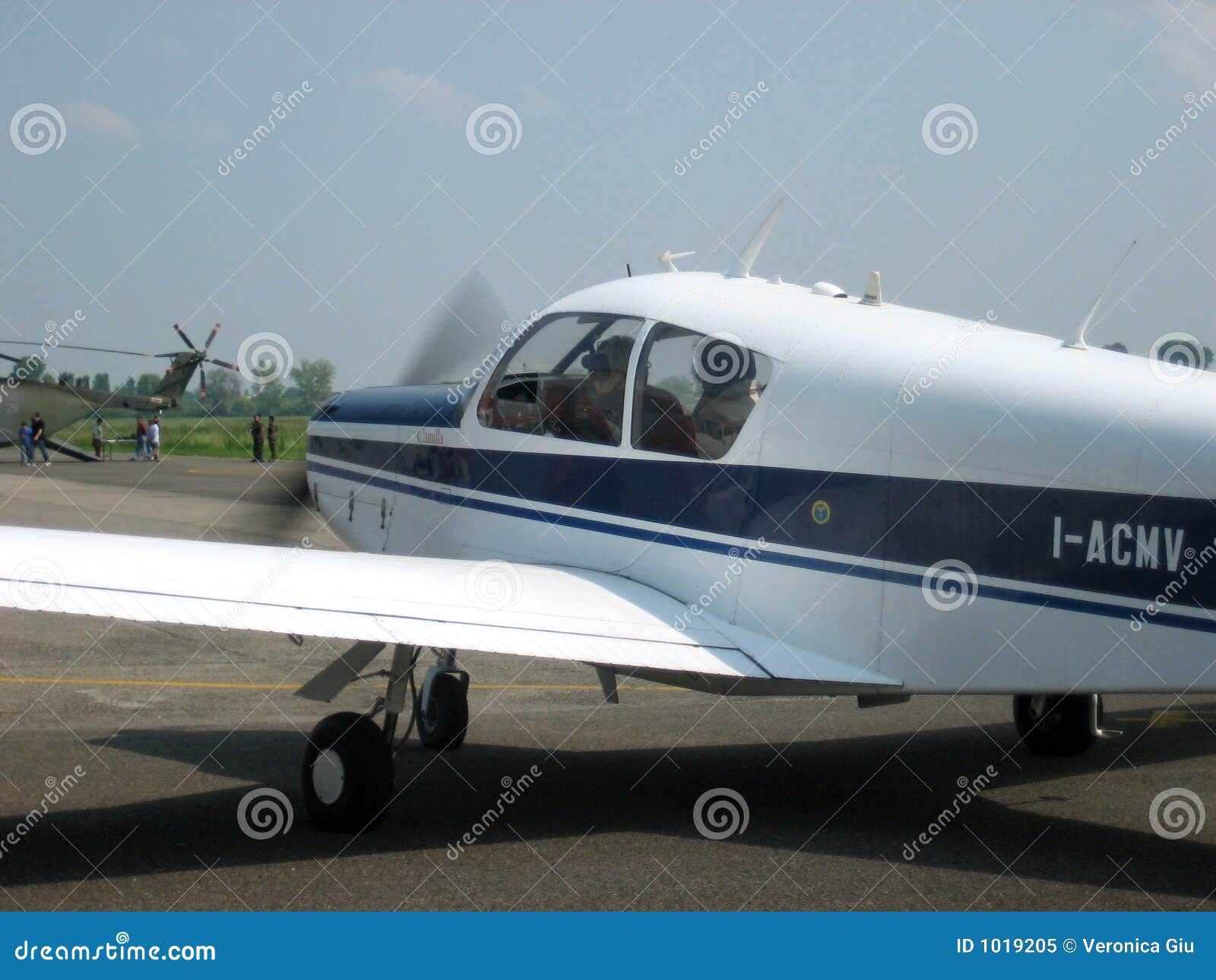 Tourism airplane stock image. Image of passenger, strip - 1019205