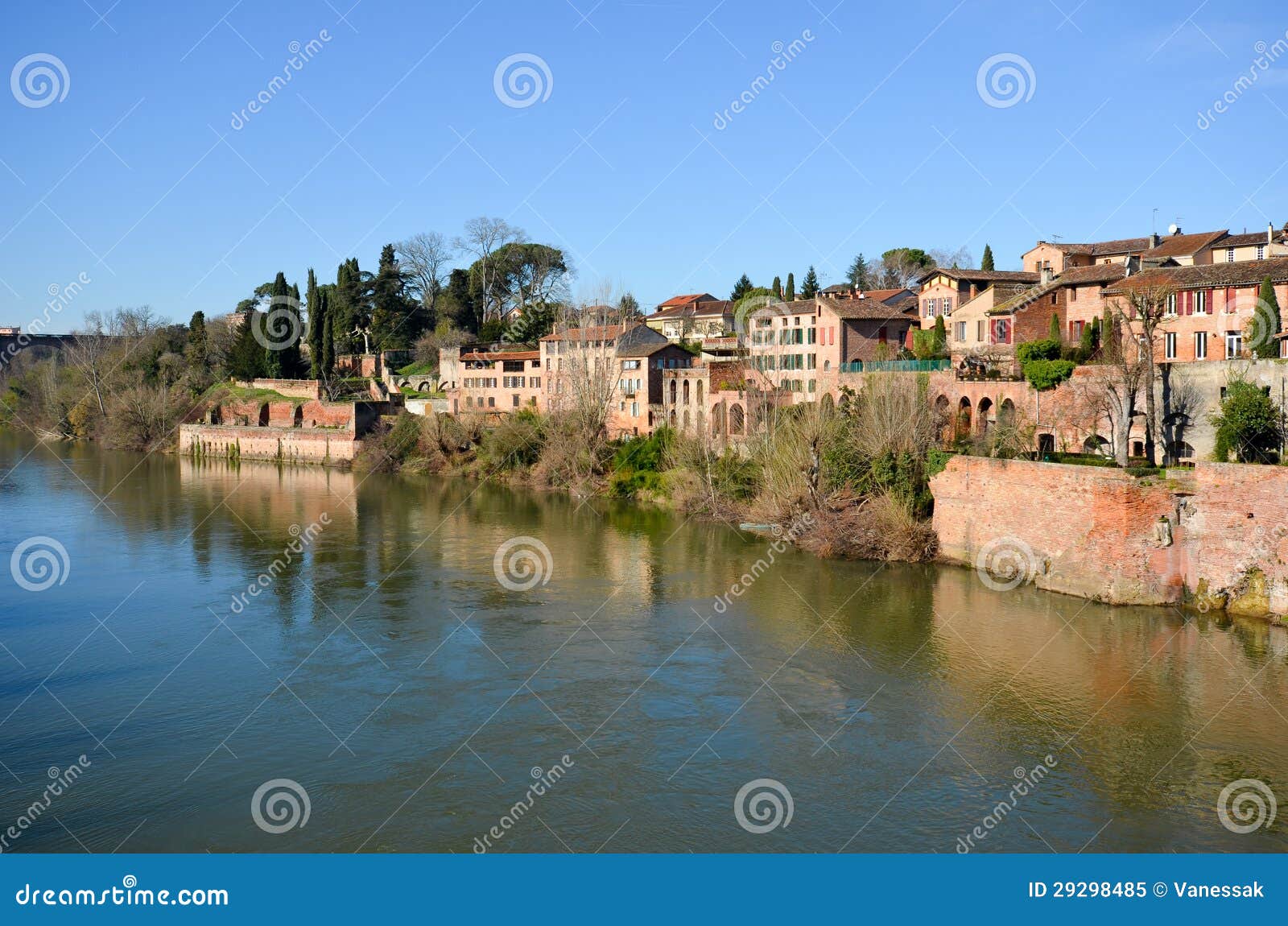 Tourism in Albi stock image. Image of berbie, france - 29298485