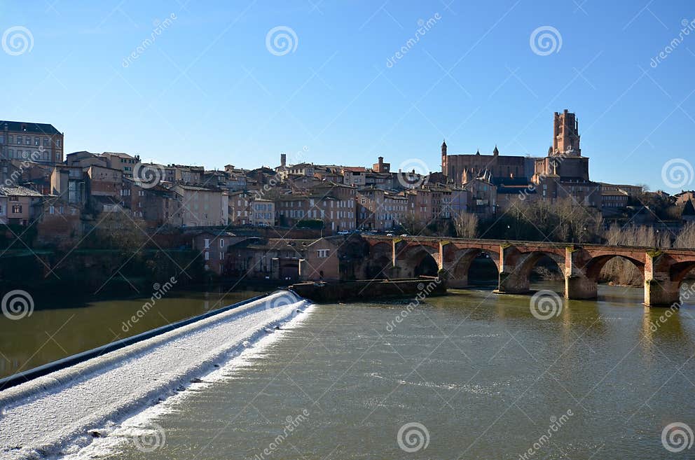 Tourism in Albi stock image. Image of palace, berbie - 29298761