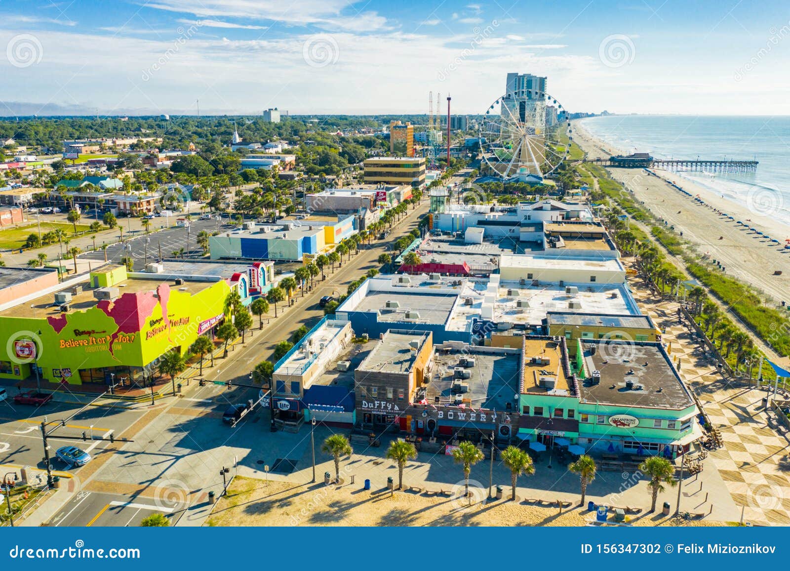 Tourist Attractions Myrtle Beach SC Stock Photo - Image of crashing ...