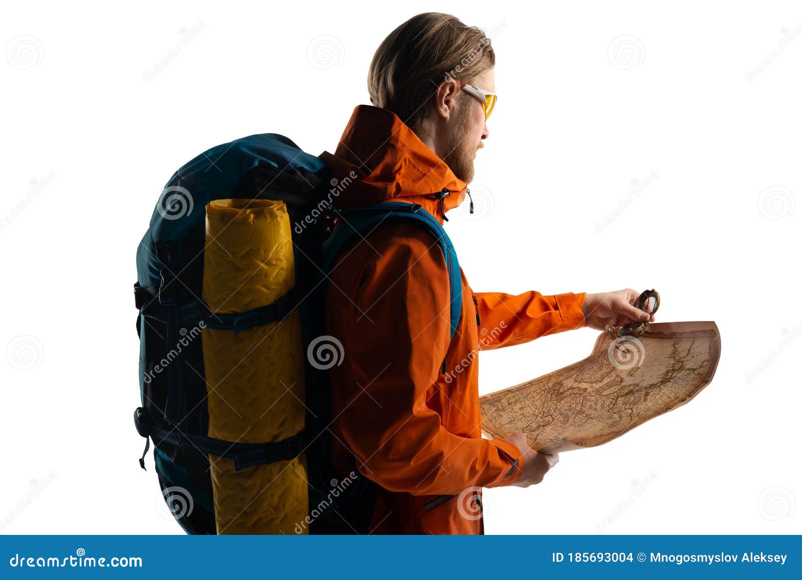 Tourist - Backpacker with Backpack Stock Photo - Image of tourist ...