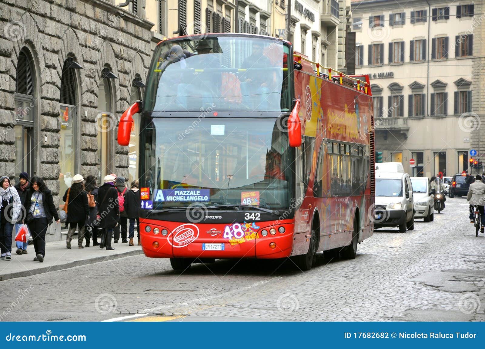 Tourist Bus In Italy Editorial Photography - Image: 17682682