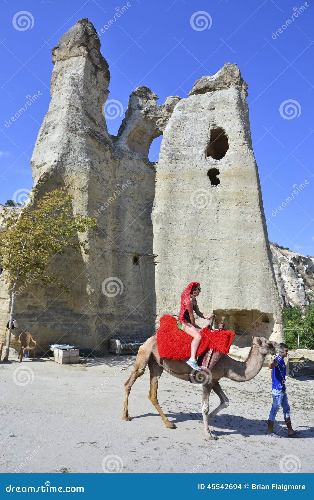 Tourist on Camel editorial stock image. Image of rocks - 45542694