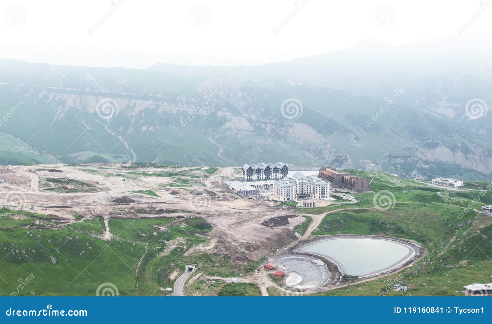 Tourist Complex and Ski Resort Shahdag, Azerbaijan Stock Image - Image ...