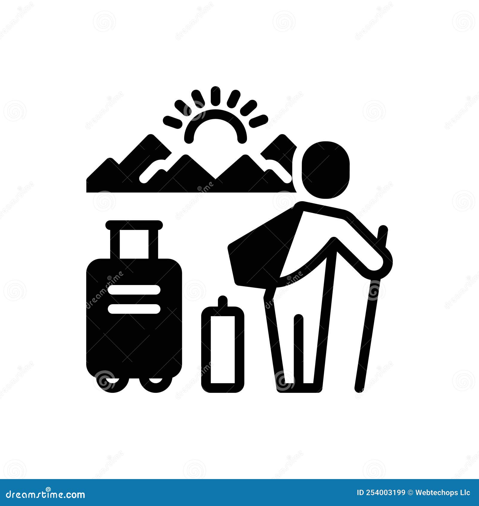 Sightseer Vector Illustration | CartoonDealer.com #33366328