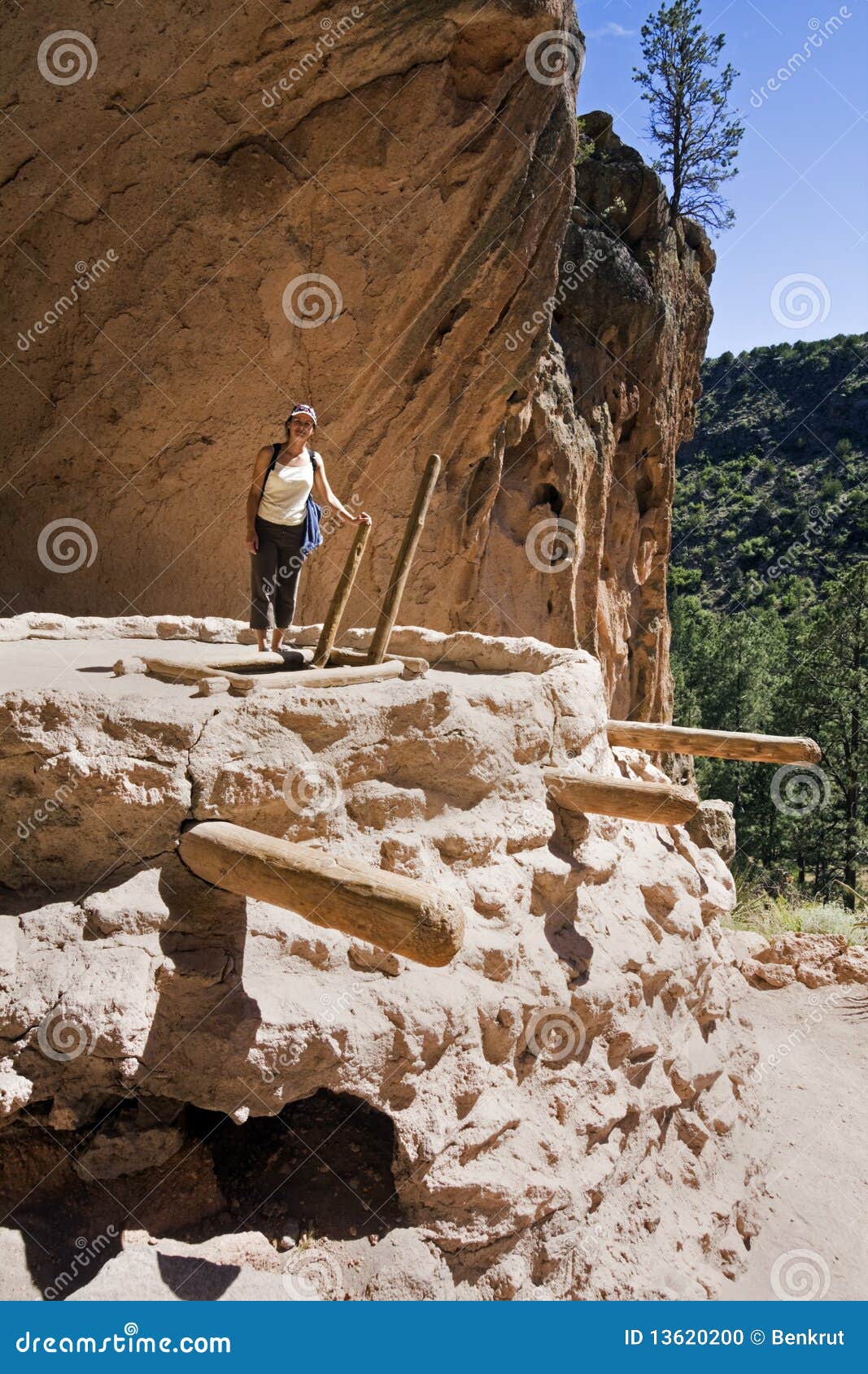 Tourist on Kiva stock photo. Image of mexico, tribal - 13620200