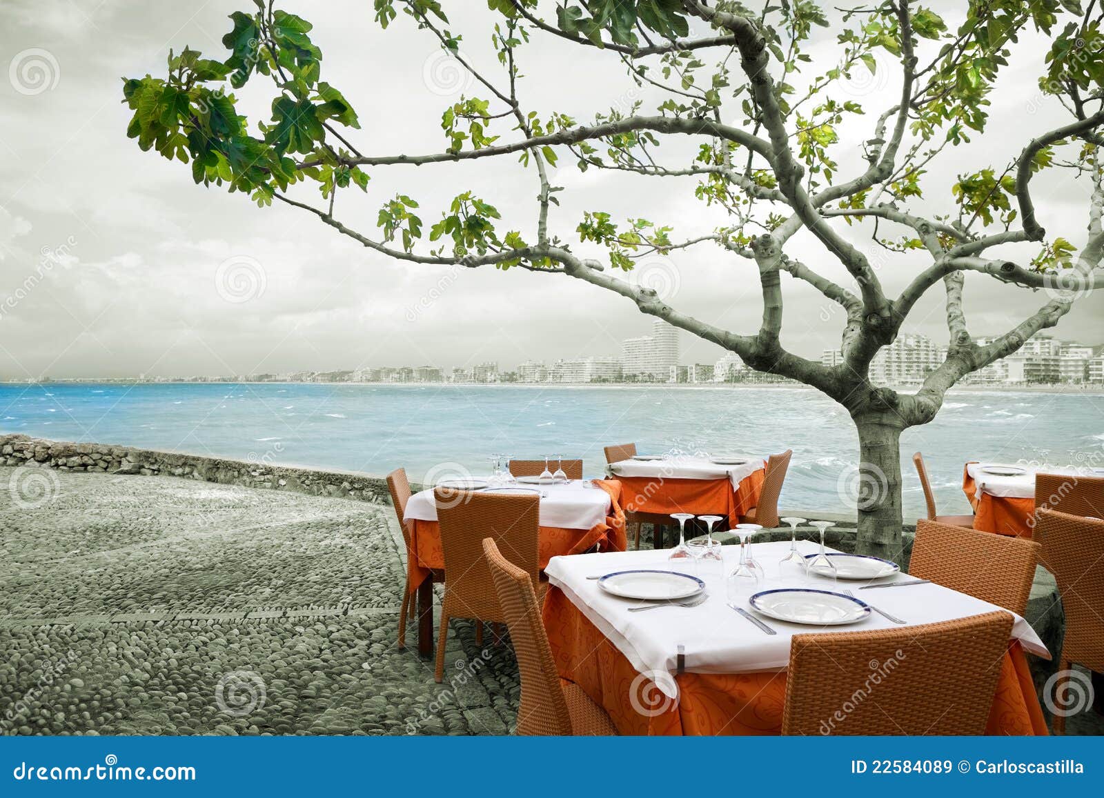 Tourist landscape stock image. Image of grass, furniture - 22584089