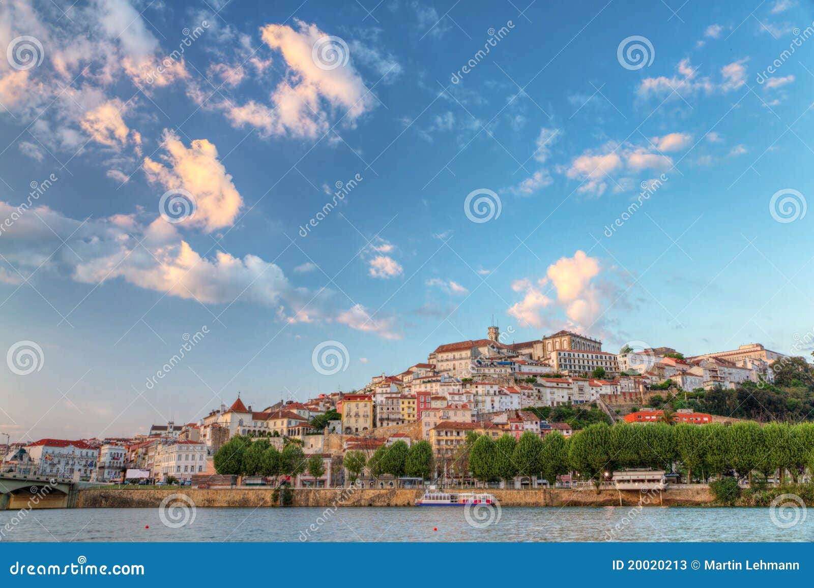 Tourist Magnet Coimbra, Portugal Stock Image - Image of hill, pretty ...