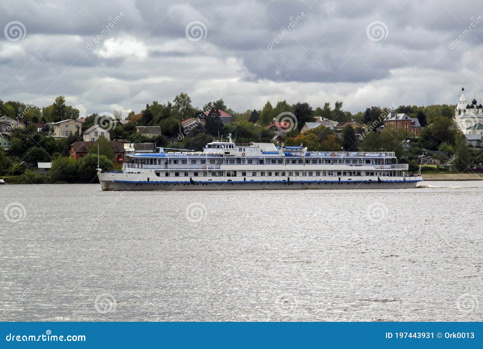 Tourist river boat stock image. Image of summer, building - 197443931