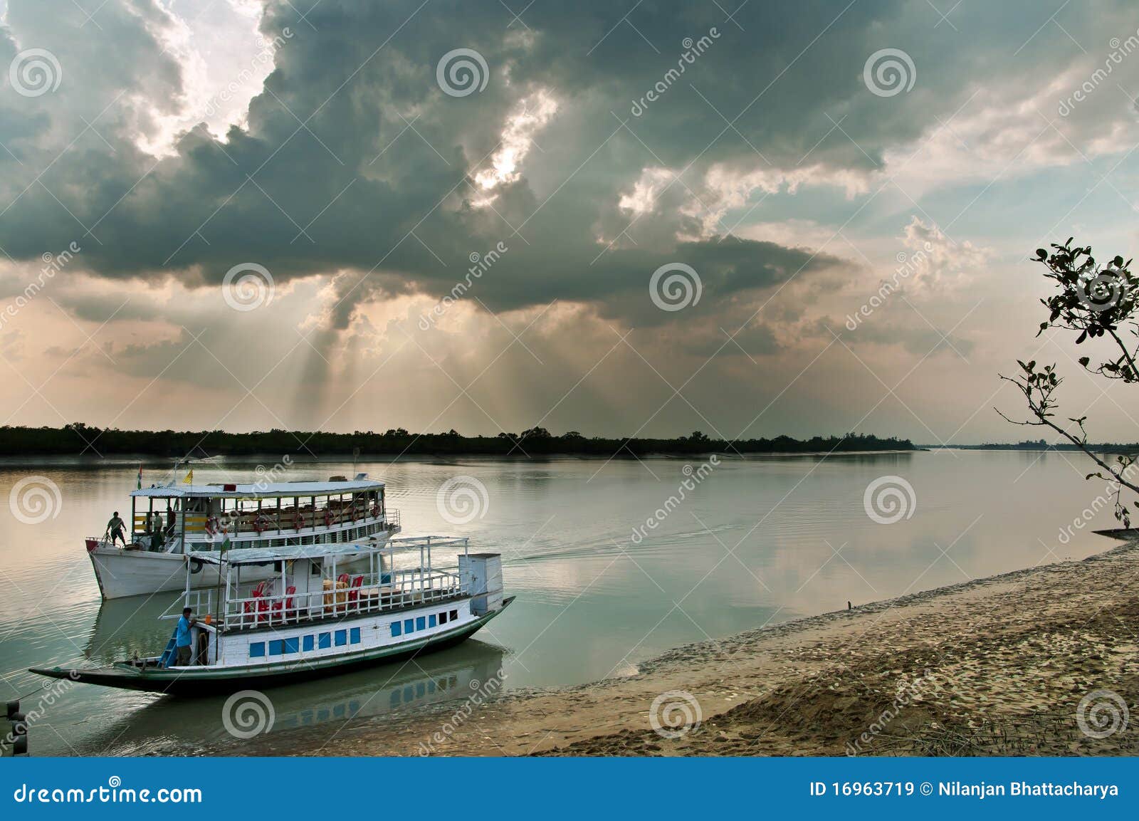 Tourist river boats stock image. Image of navigation - 16963719