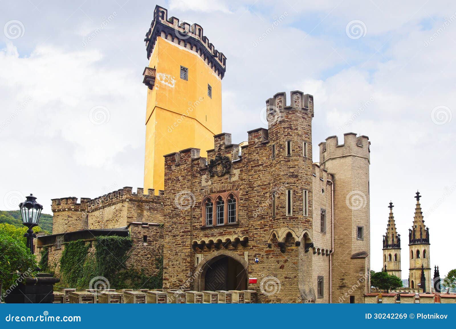 Stolzenfels Castle. stock image. Image of architecture - 30242269