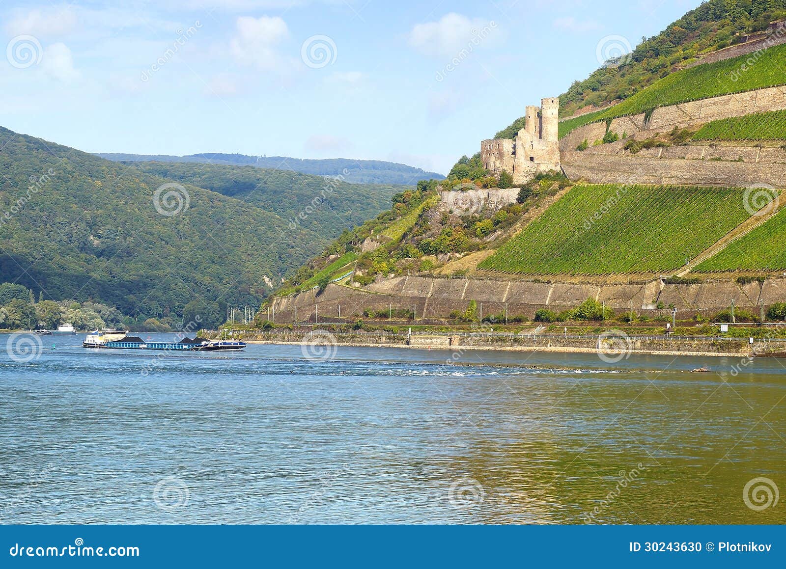 Bingen. Germany stock photo. Image of building, famous - 30243630