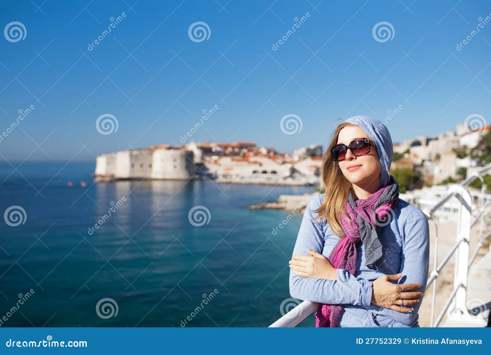 Tourist woman stock image. Image of outdoors, nature - 27752329