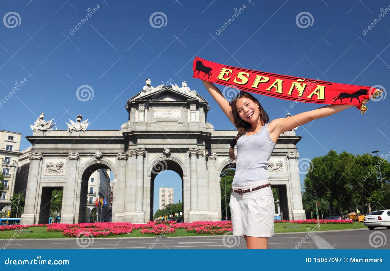 Touriste De L'Espagne - Du Madrid Image stock - Image du européen ...