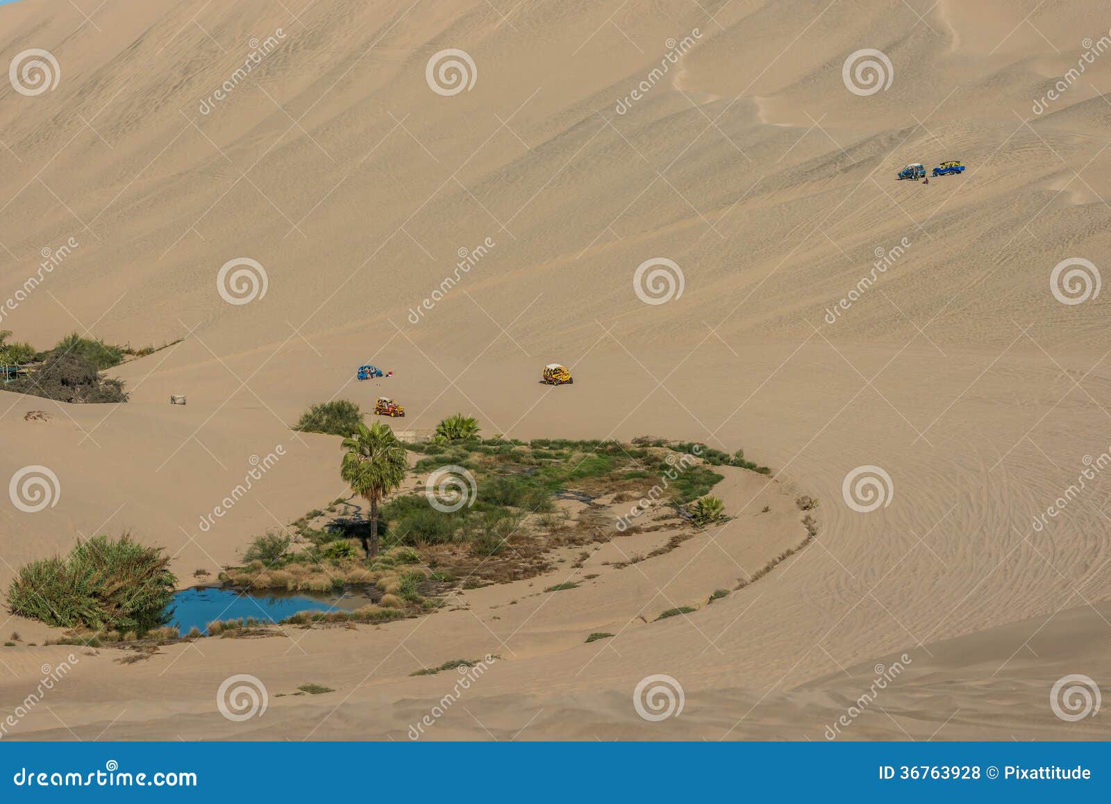 Tourists Dune Buggies Peruvian Coast at Ica Peru Stock Photo - Image of ...