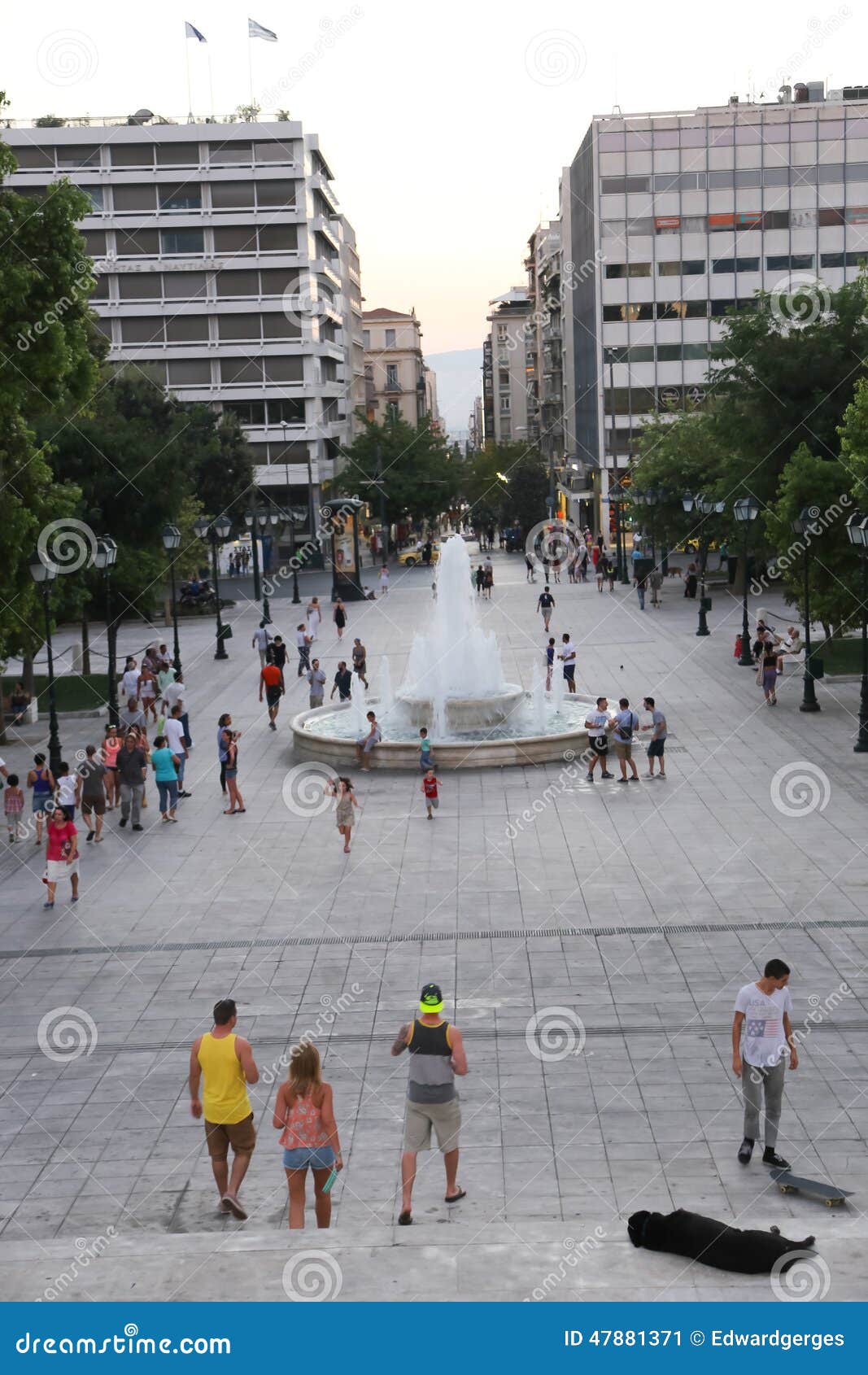 Tourists Enjoy at Athens , Greece Editorial Photo - Image of europe ...