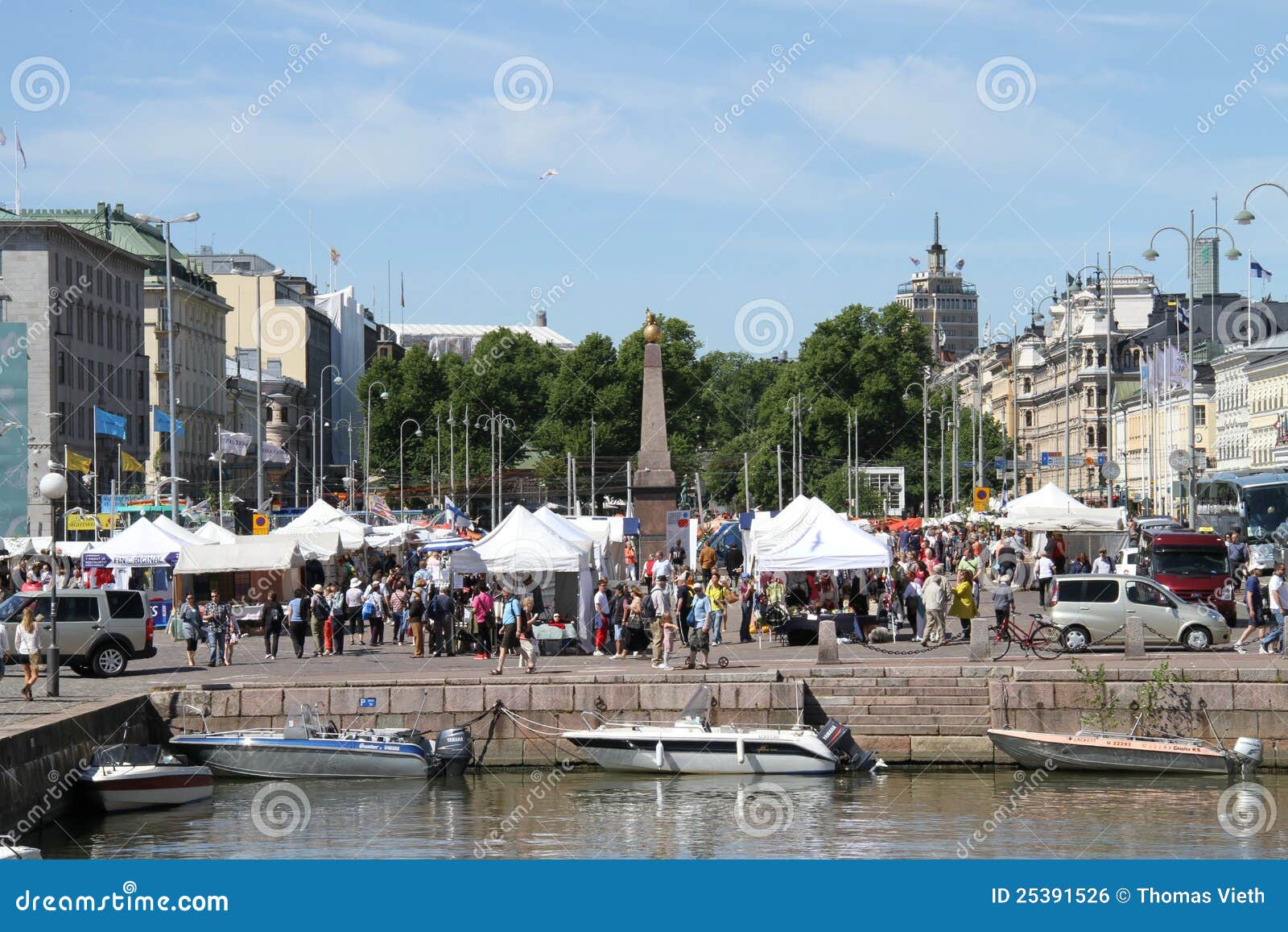 Finland/Helsinki: Market Place at the South Harbor Editorial Photo ...