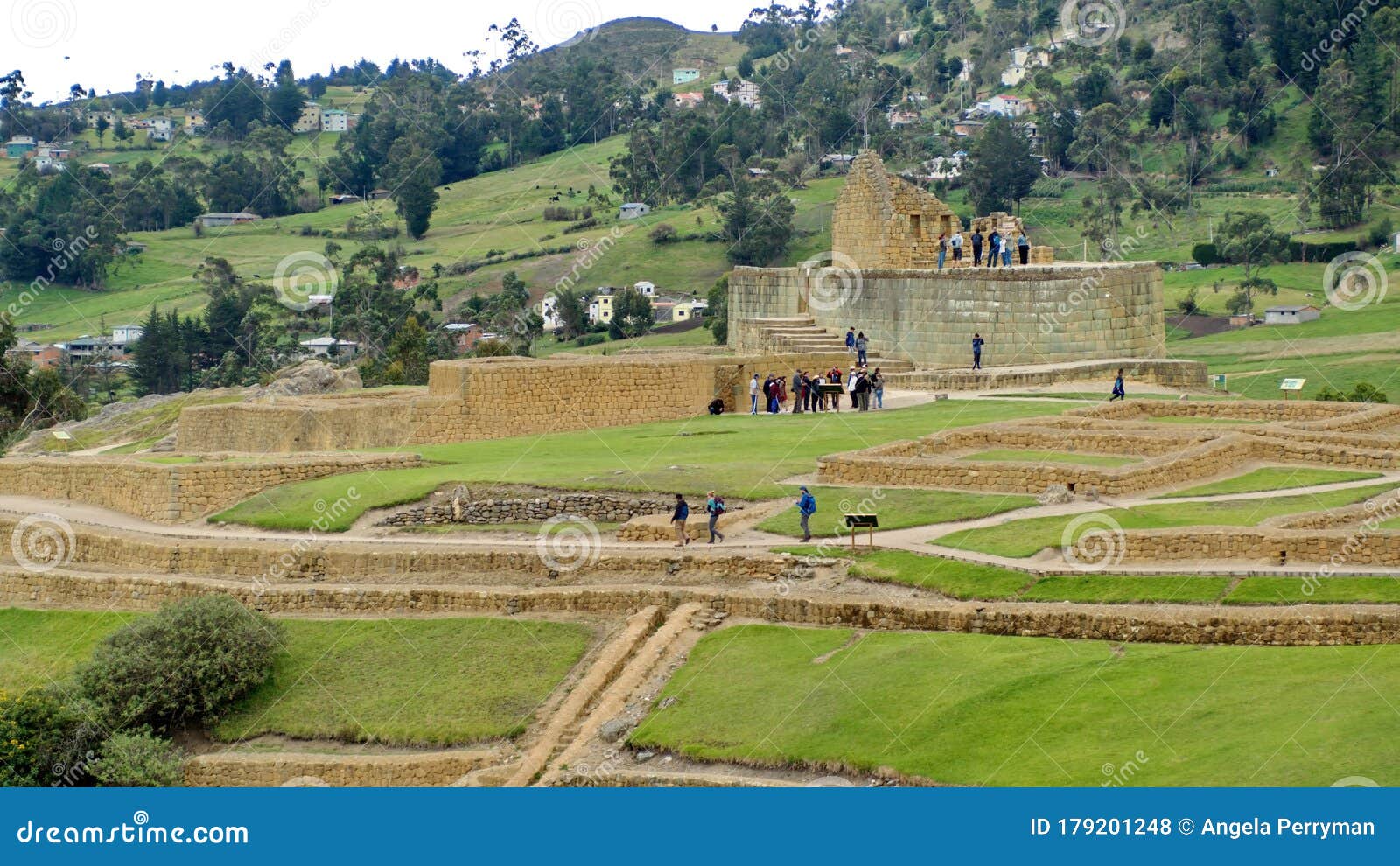 Temple of the Sun at Ingapirca Editorial Stock Photo - Image of azuay ...