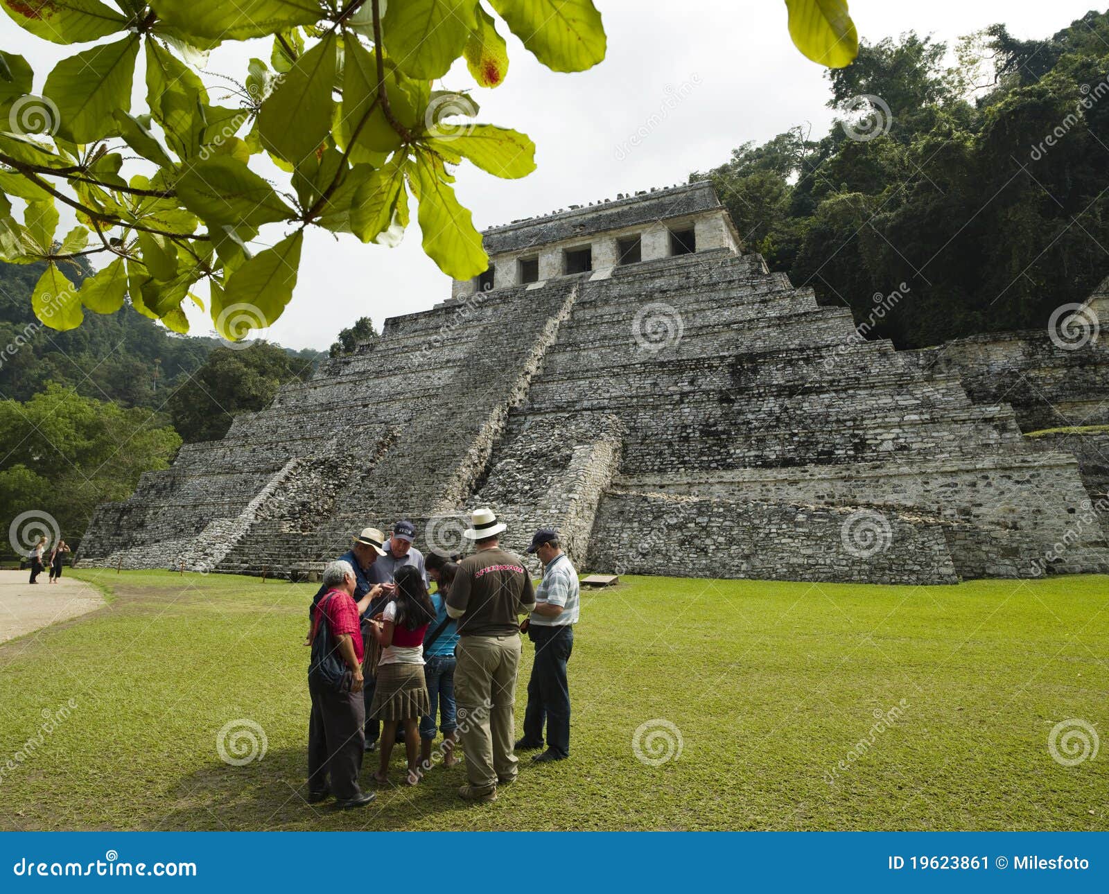 Tourists Visit Palenque Mexico Editorial Photo - Image of mexico ...