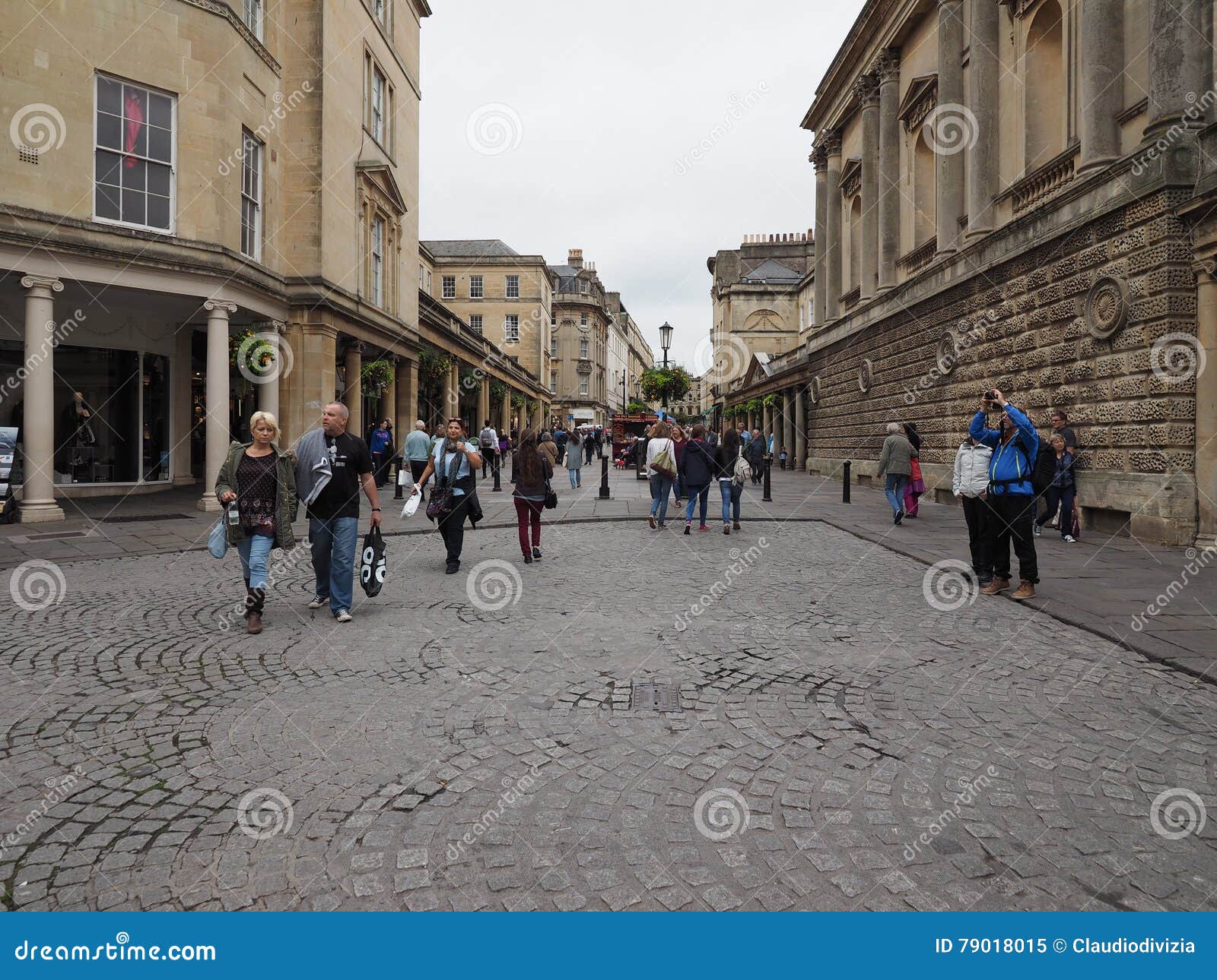 Tourists visiting Bath editorial image. Image of cityscape - 79018015