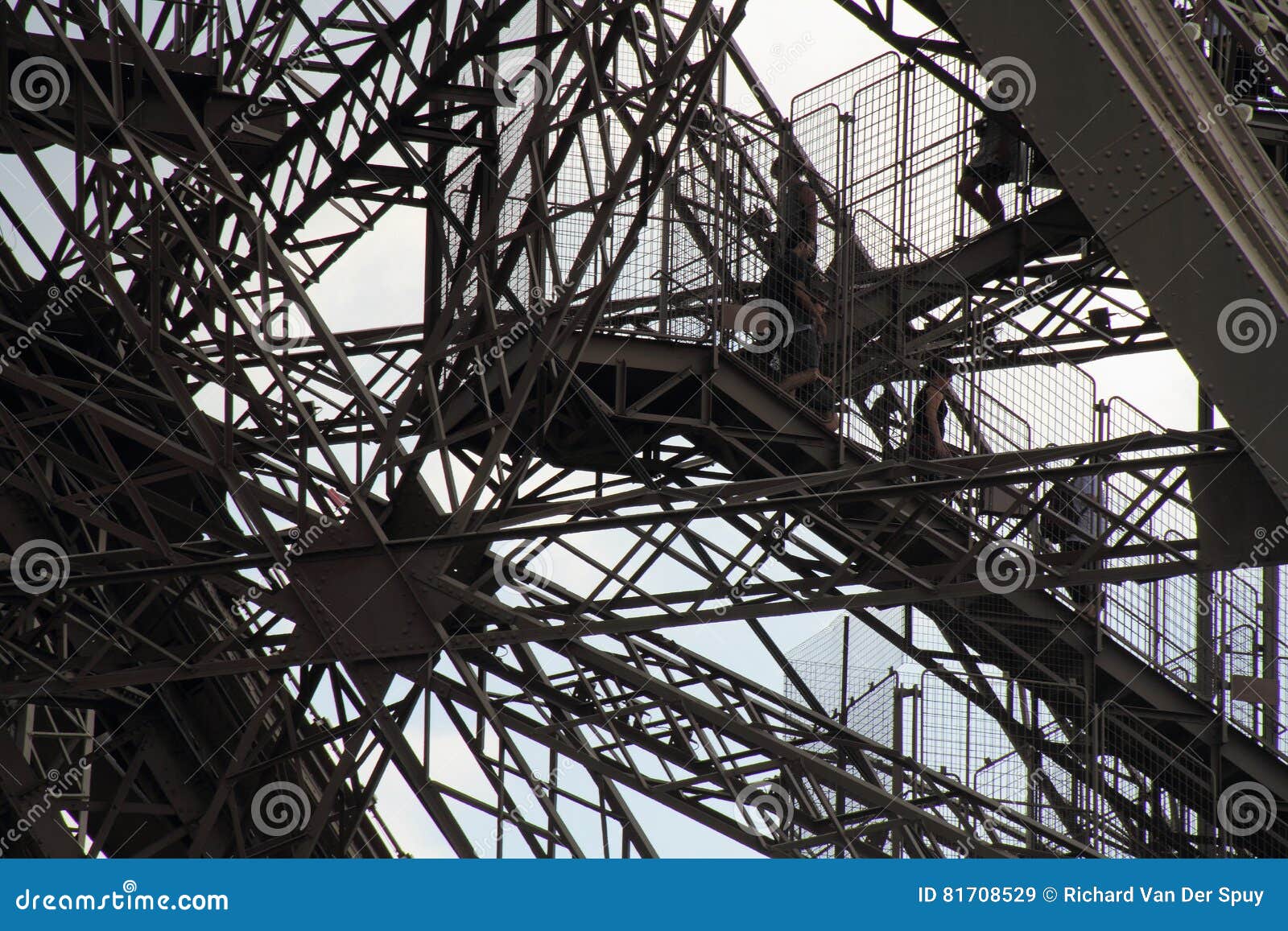 Tourists Walk Down the Eiffel Tower Editorial Stock Image - Image of ... Tourists Walk Down the Eiffel Tower Editorial Stock Image - Image of ...