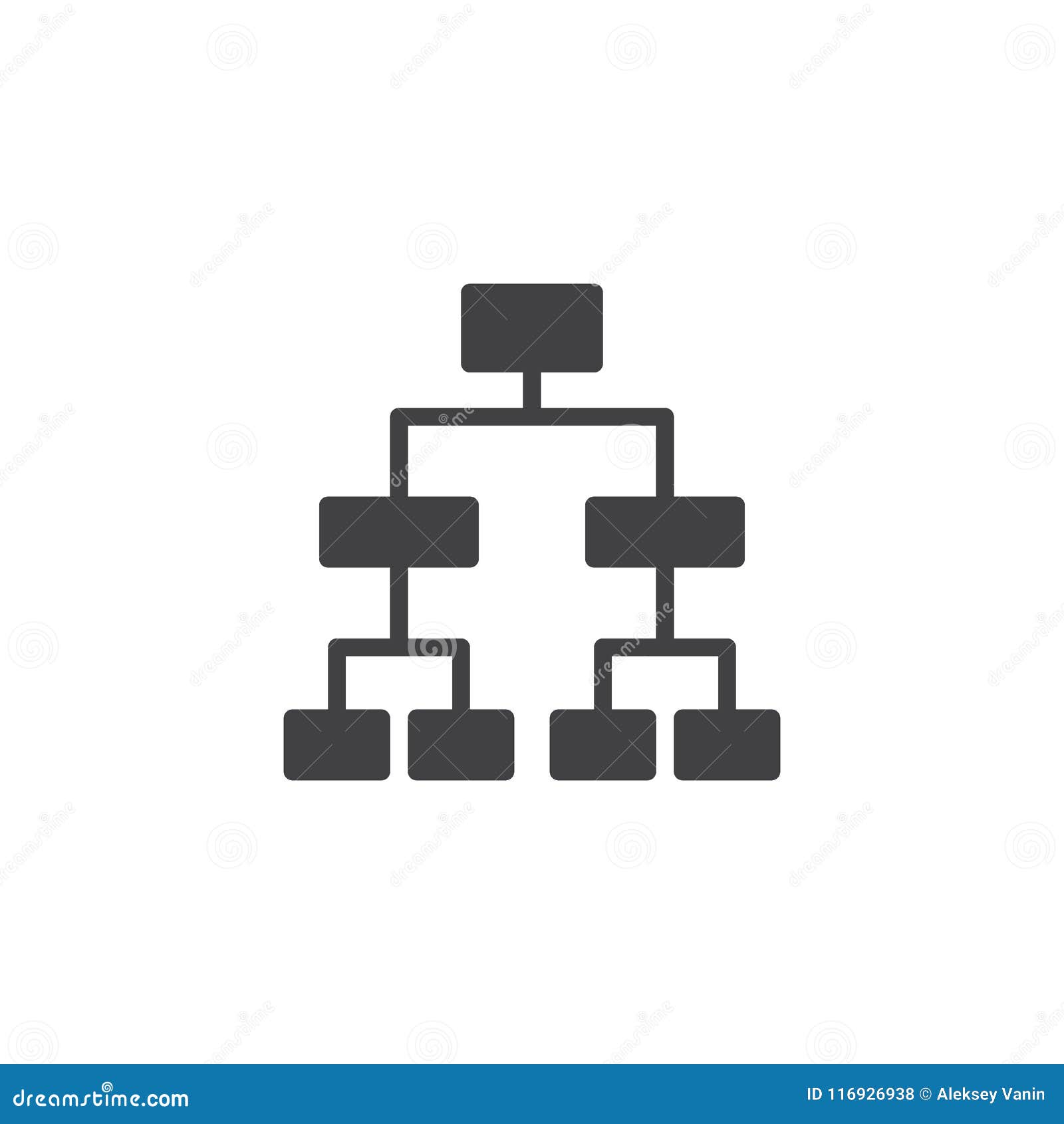 Tournament Bracket Vector Icon Stock Vector - Illustration of single ...