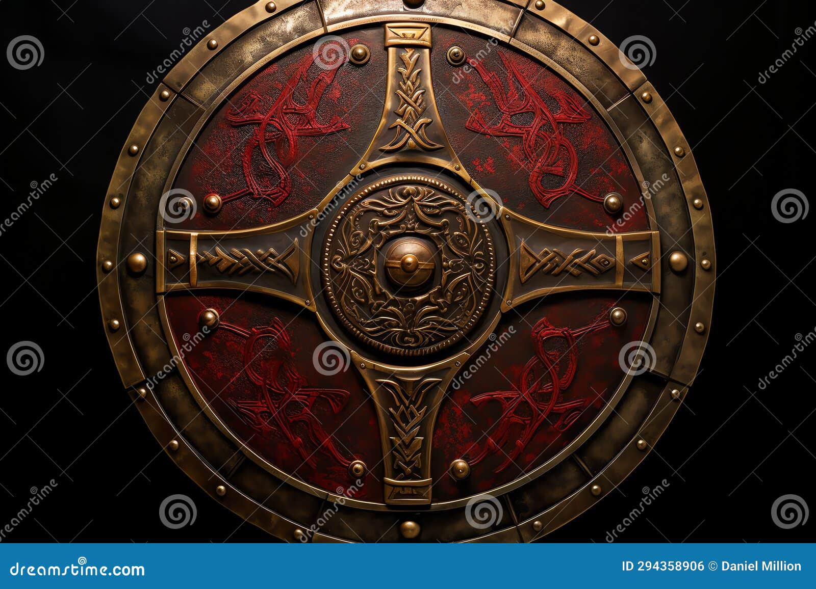 Tournament Shield Medieval Fantasy Photo Stock Illustration ...
