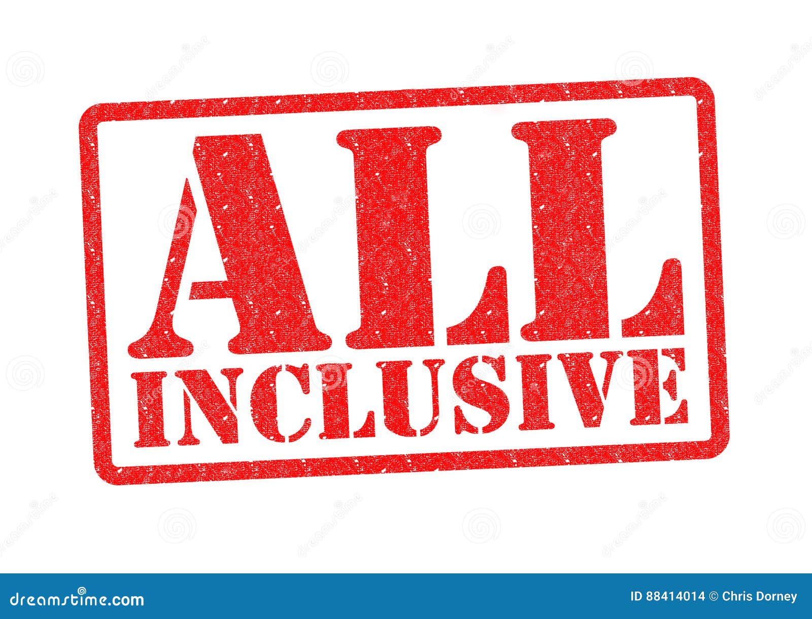 Tout inclus illustration stock. Illustration of rouge - 88414014