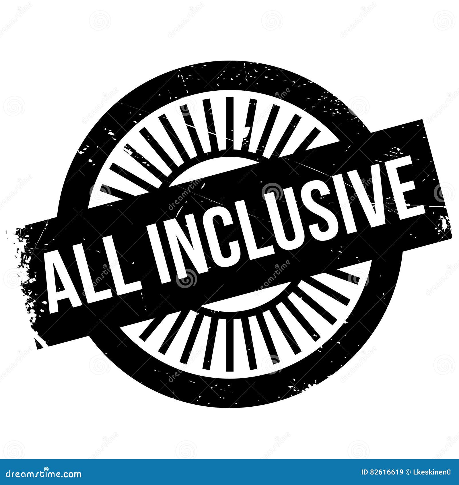 Tout le timbre inclus illustration de vecteur. Illustration du total ...