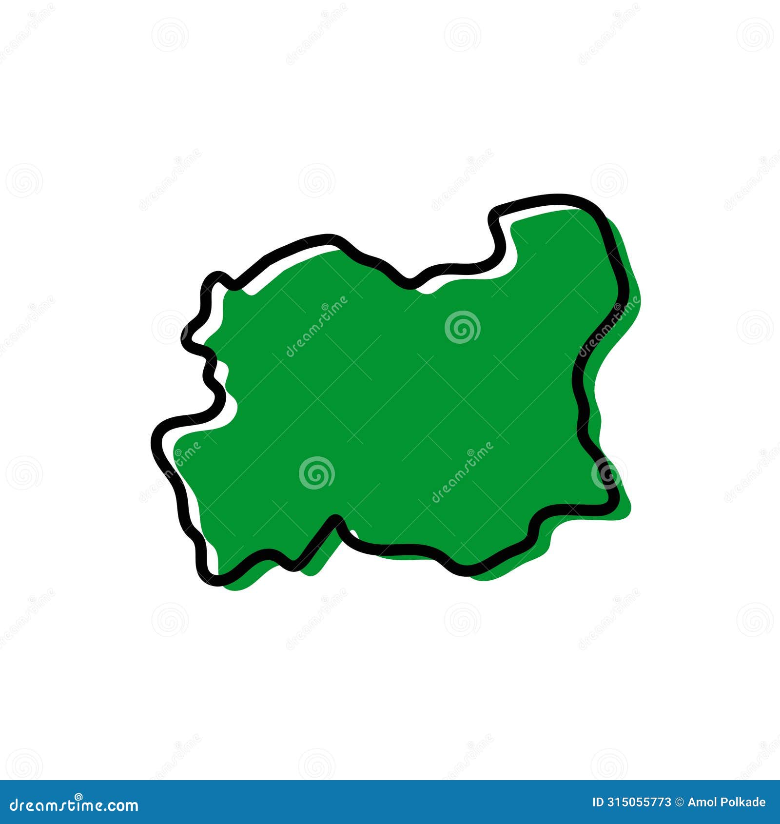 Tov Provinces of Mongolia Map Icon Stock Illustration - Illustration of ...