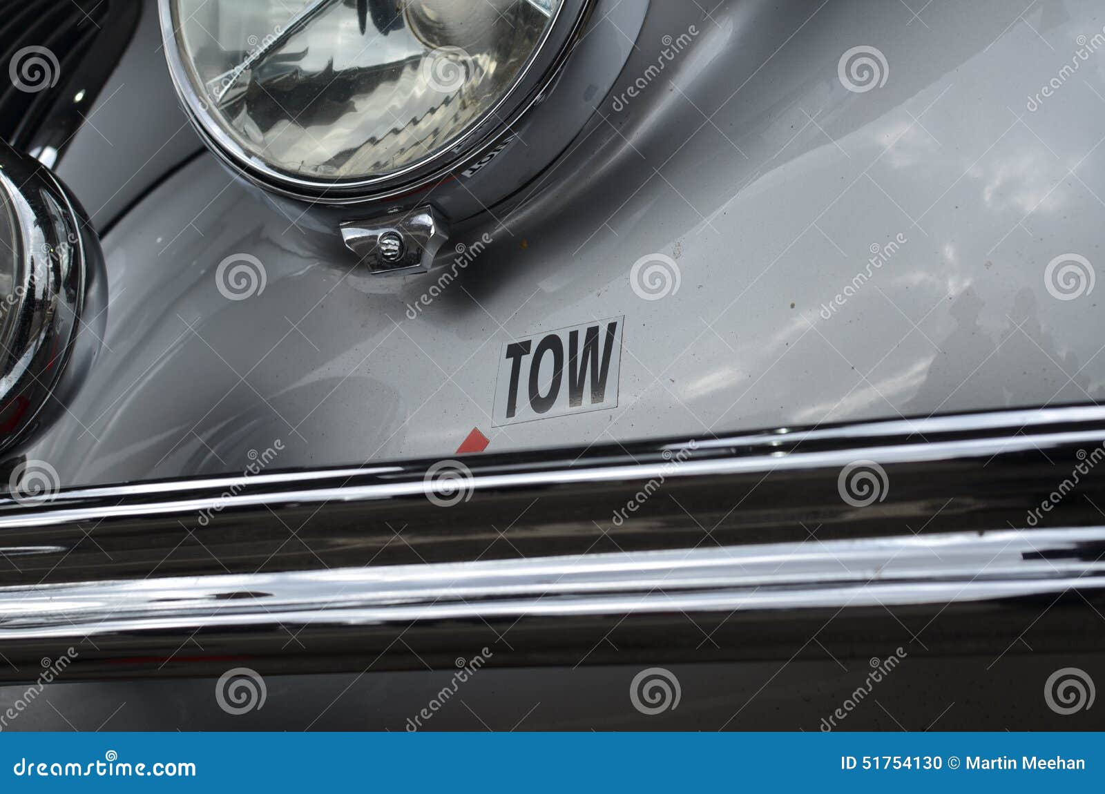 Tow point on car stock photo. Image of bumper, detail - 51754130