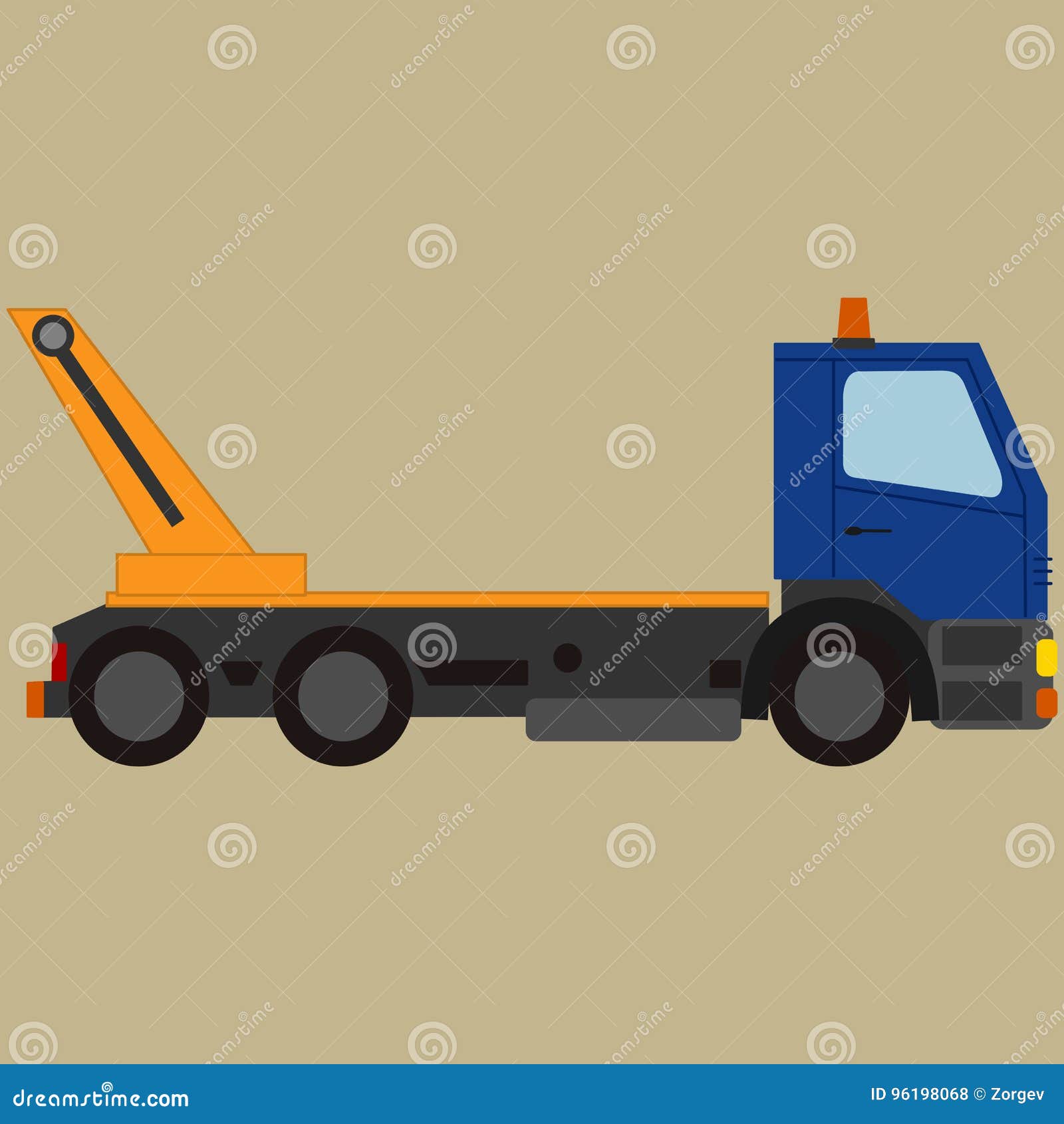 Breakdown Vehicle Cartoon Vector | CartoonDealer.com #52644581