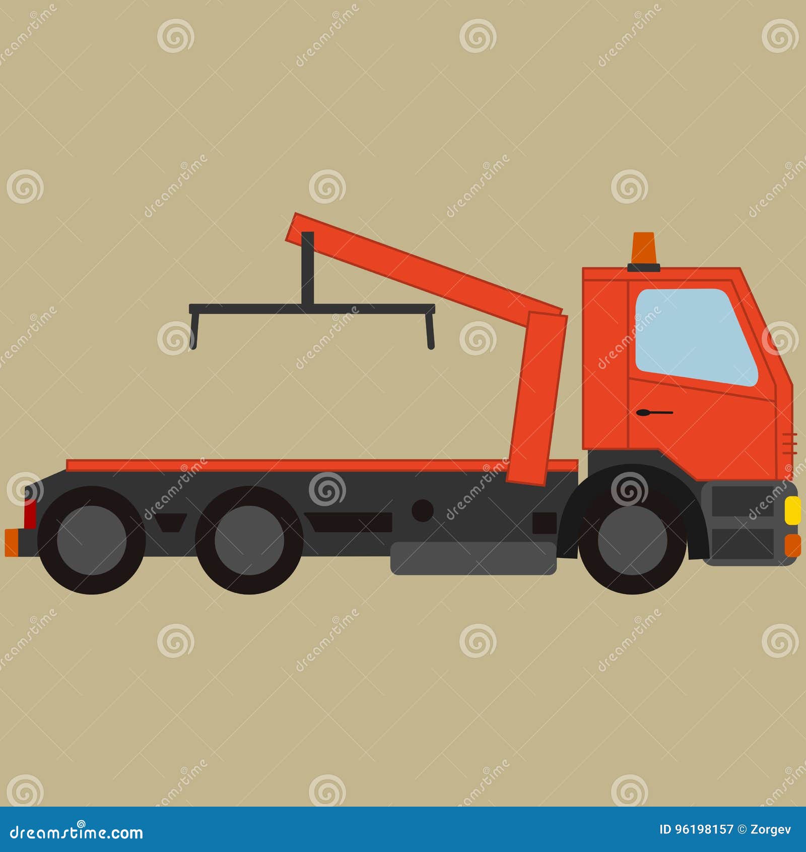 Breakdown Vehicle Cartoon Vector | CartoonDealer.com #52644581
