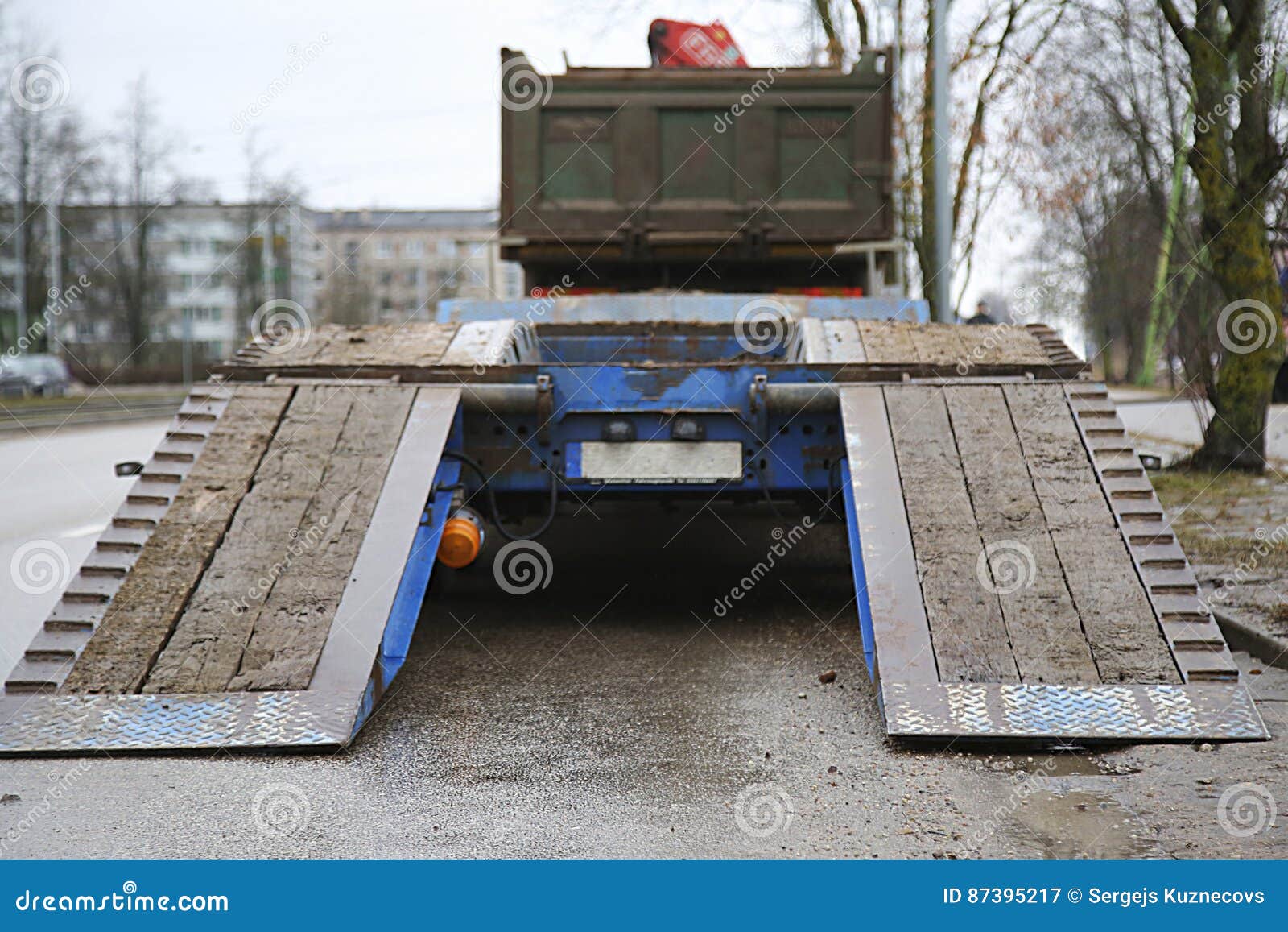 Tow Truck for Transportation Stock Image - Image of problem, people ...