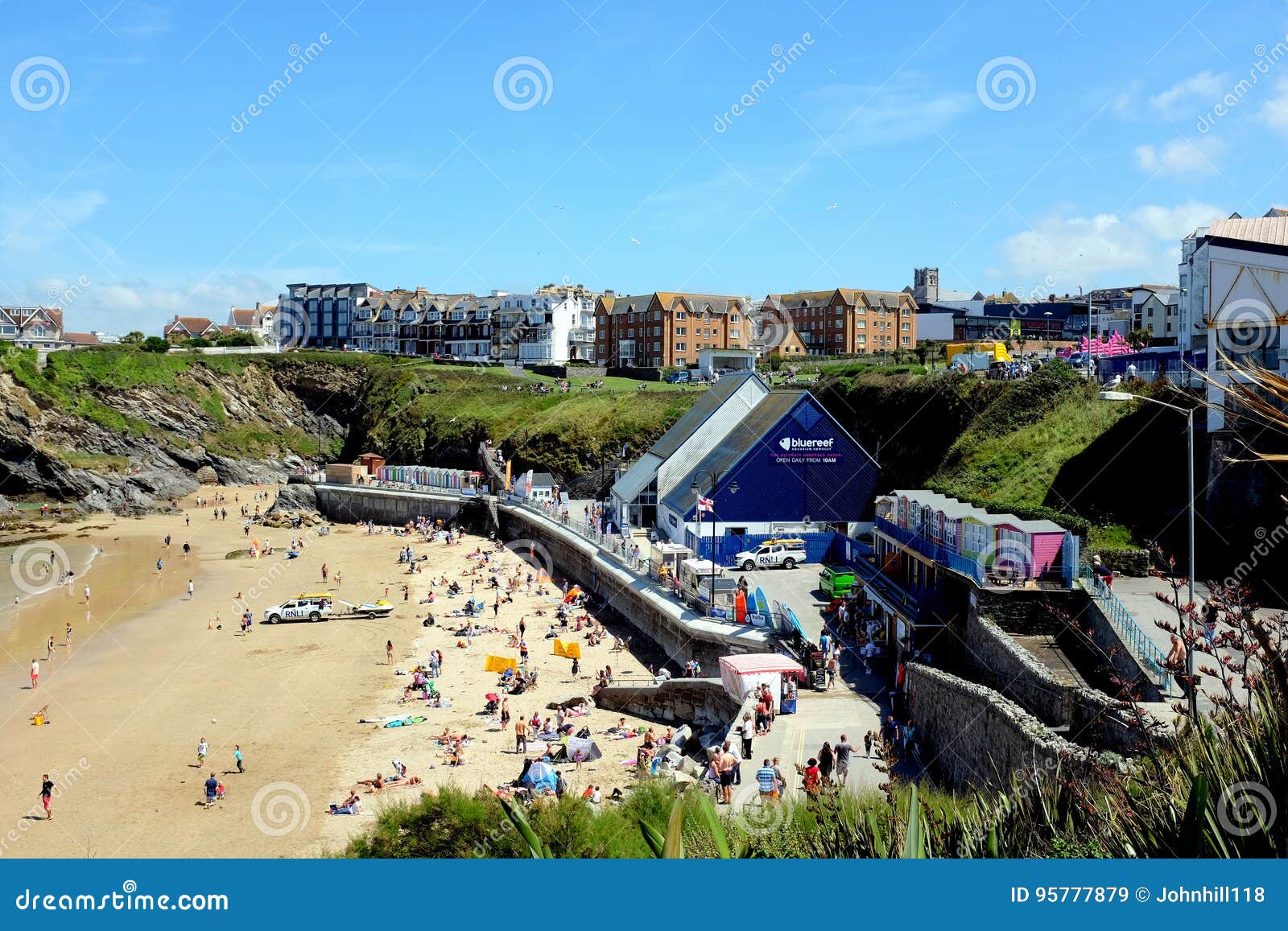 Towan Beach, Newquay, Cornwall. Editorial Stock Image - Image of beach ... Towan Beach, Newquay, Cornwall. Editorial Stock Image - Image of beach ...