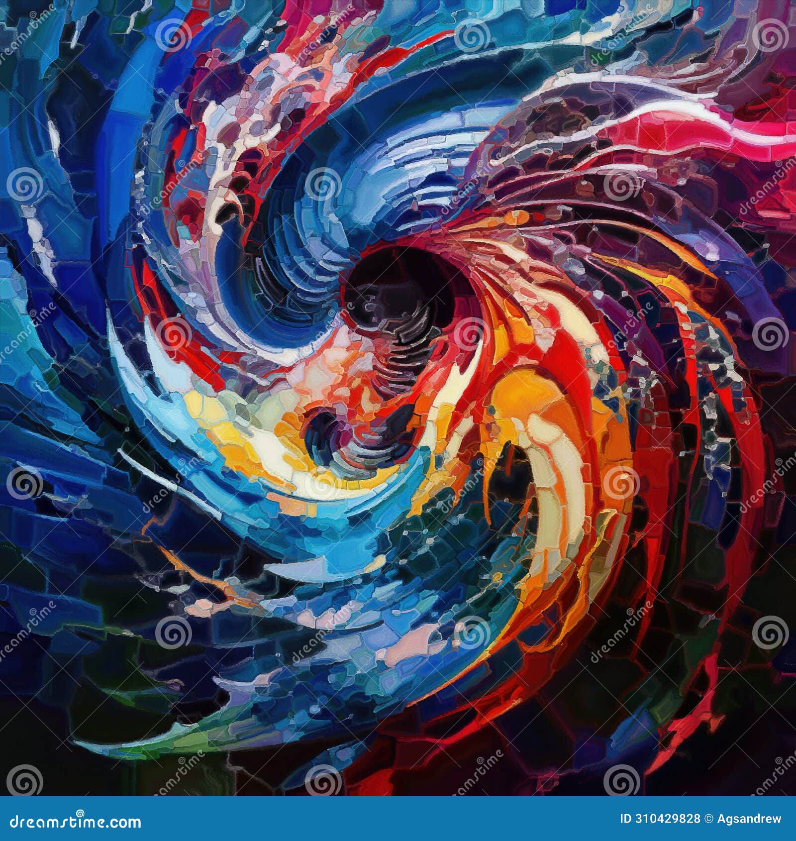 Toward Digital Chromatic Patterns Stock Photo - Image of metaphorical ...