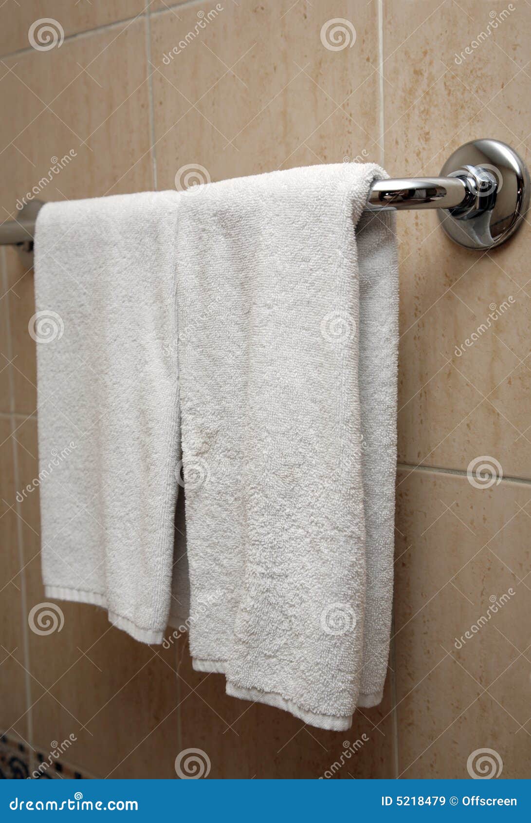 Towel stock image. Image of cotton, hotel, cleanliness - 5218479
