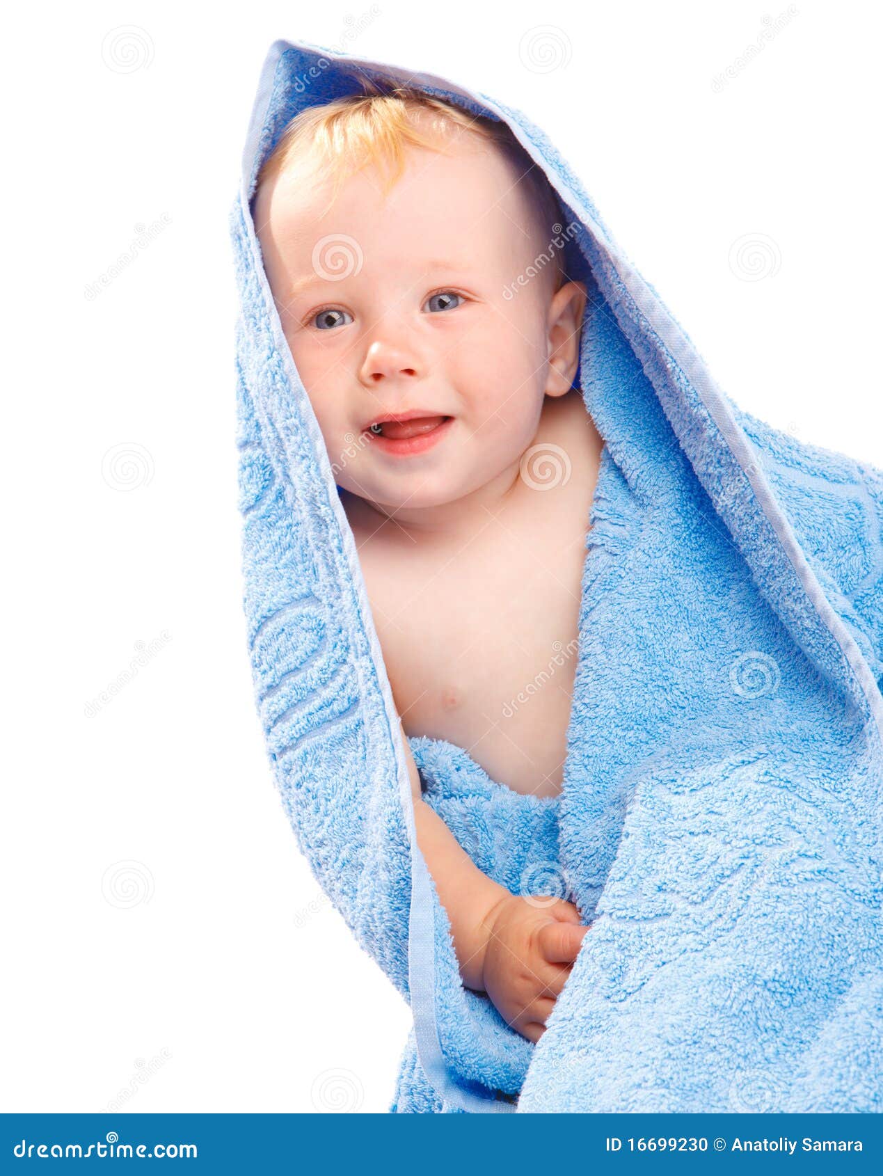 Towel baby stock photo. Image of girl, isolated, body - 16699230