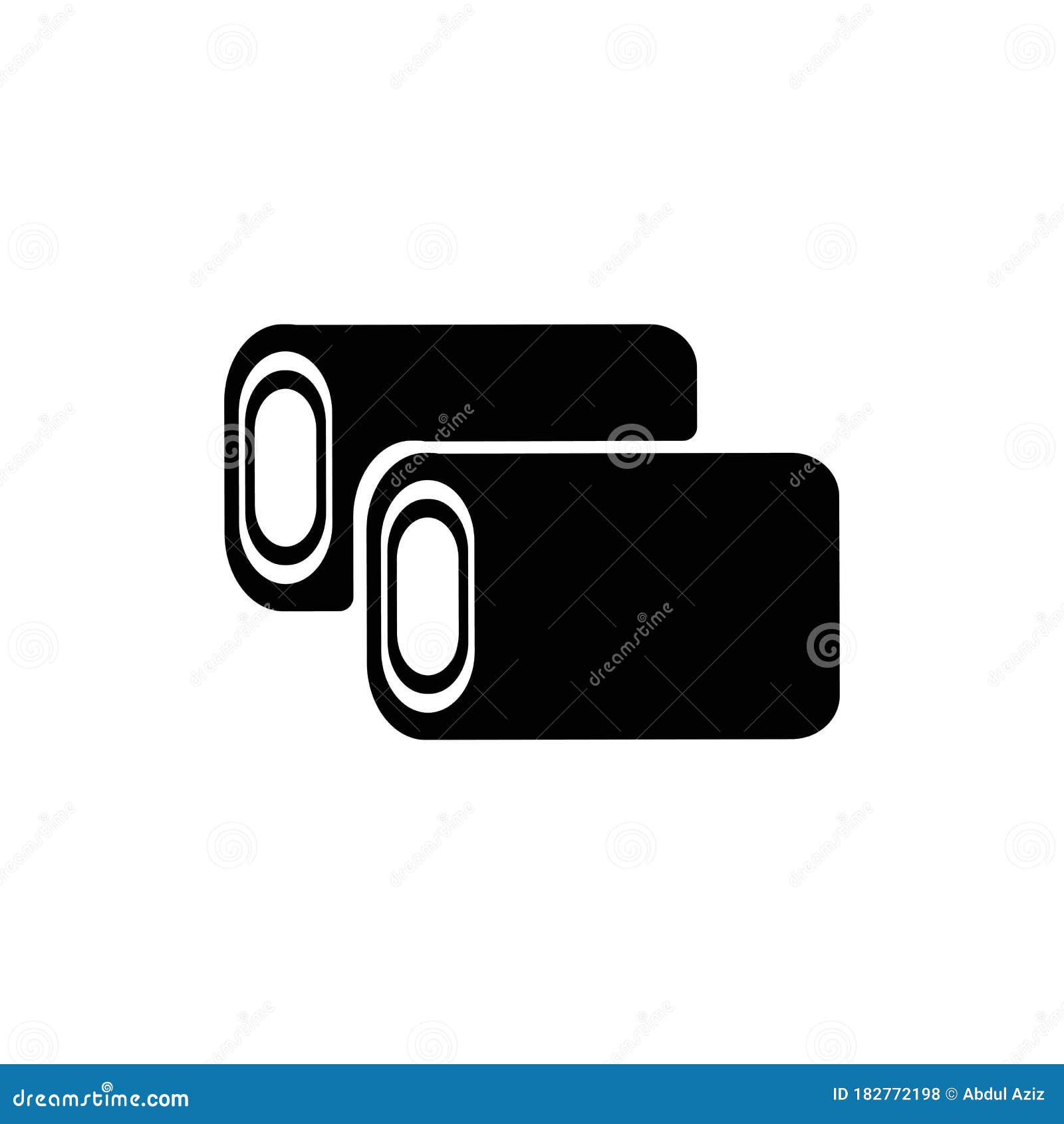 Towel logo vector stock vector. Illustration of fabric - 182772198