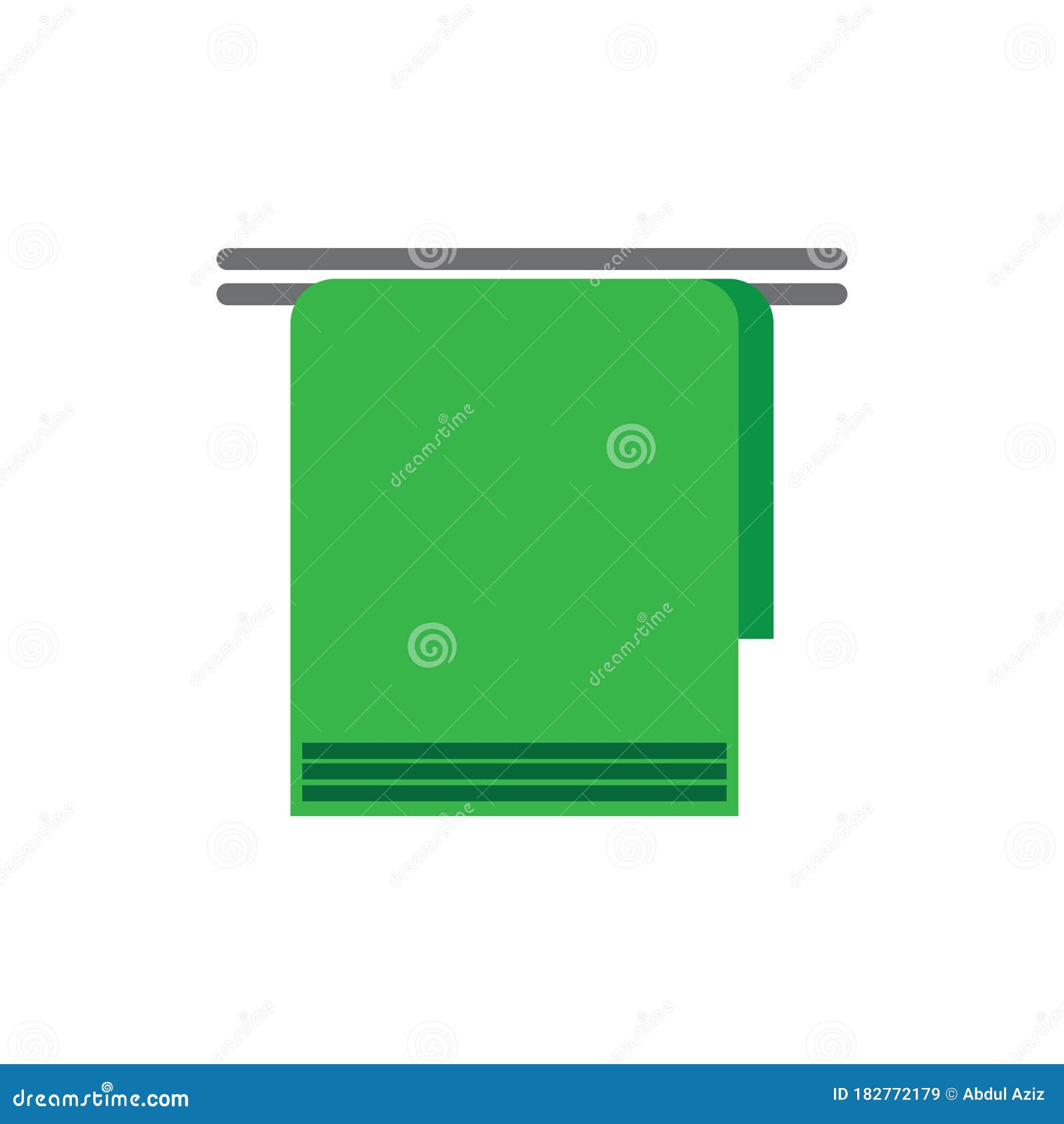 Towel logo vector stock vector. Illustration of hygiene - 182772179