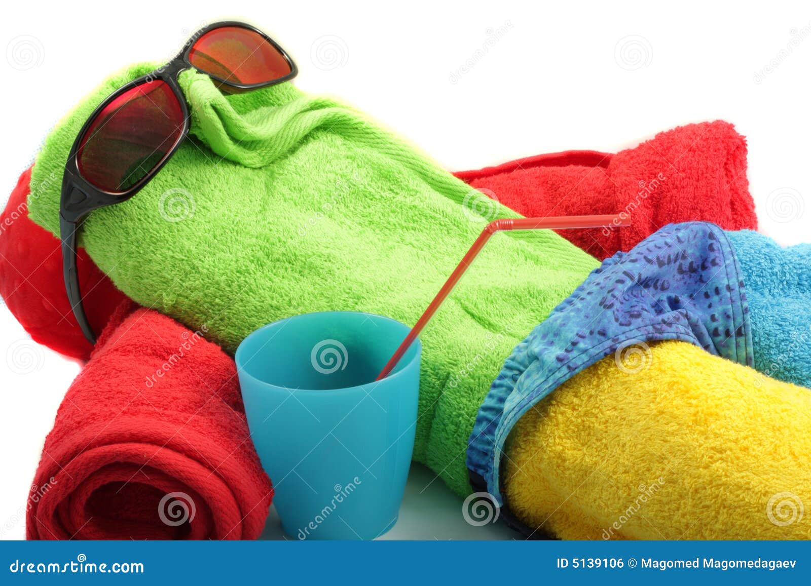 Towel man taking sun-bath stock photo. Image of swimming - 5139106