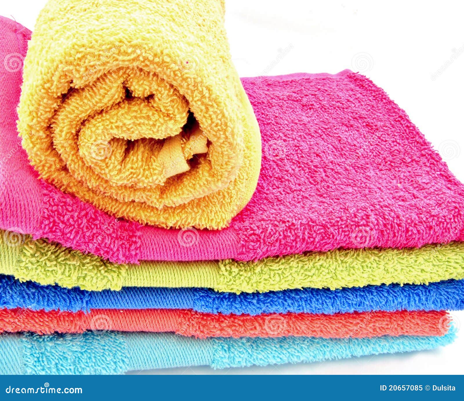 Towels stock image. Image of bath, textile, modern, clustered - 20657085